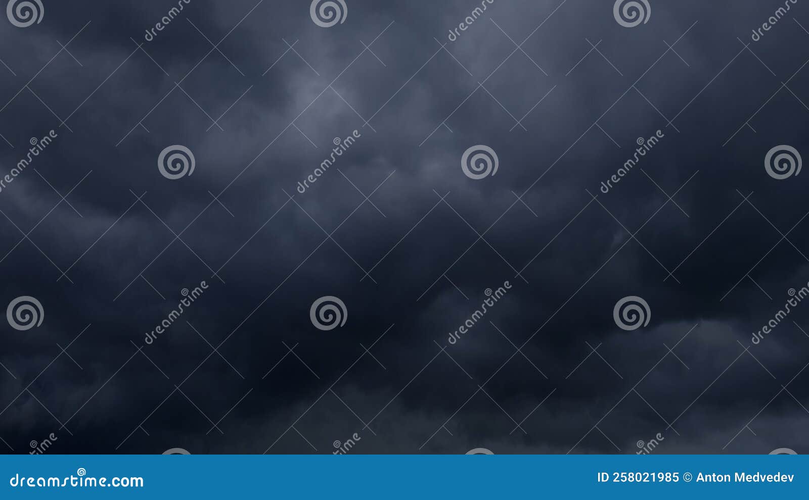 Massive Dark Rain Storm Clouds Bg for Weather Forecast - Abstract 3D ...