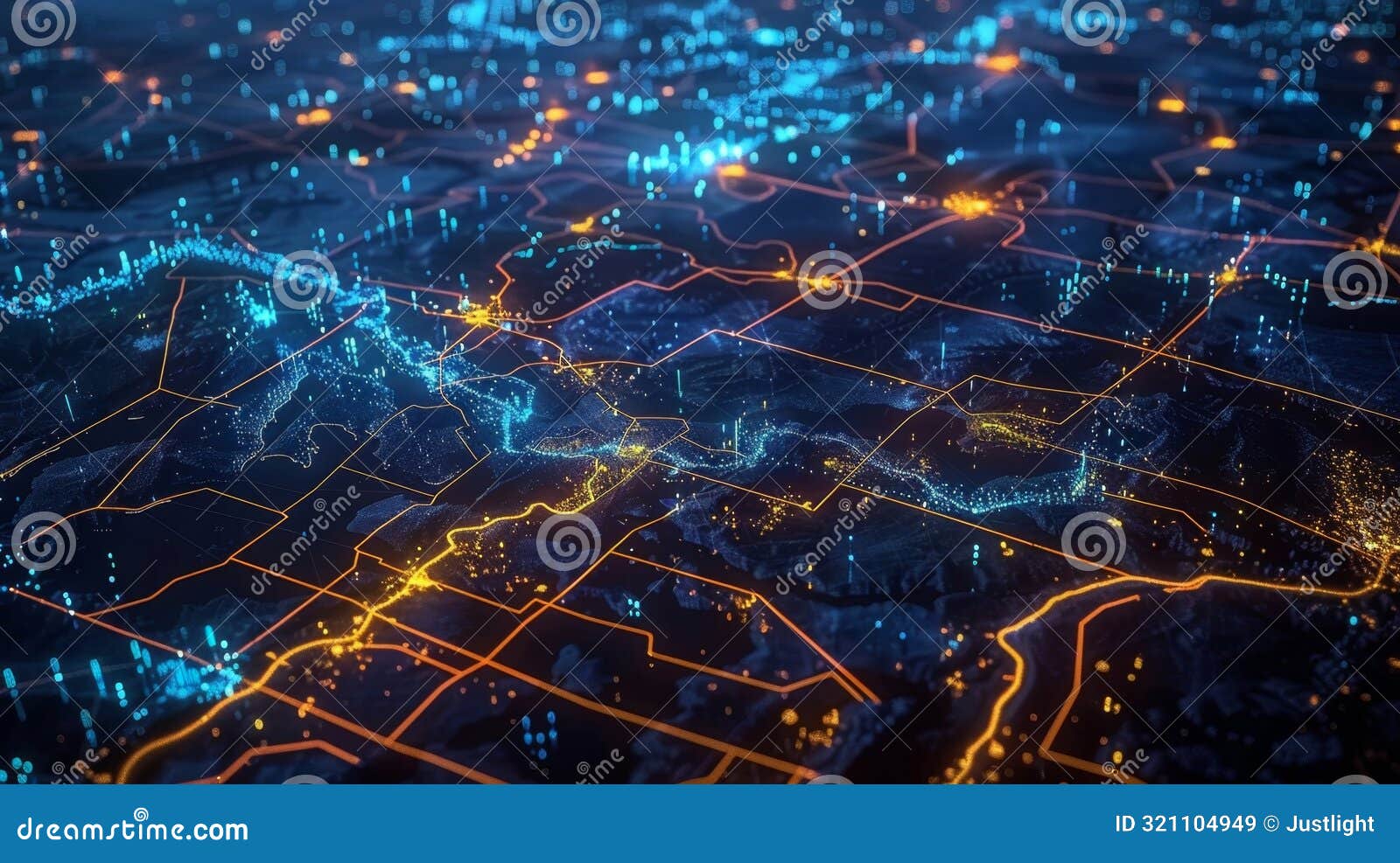 A Massive Digital Map of the Energy Grid with Blinking Lights ...