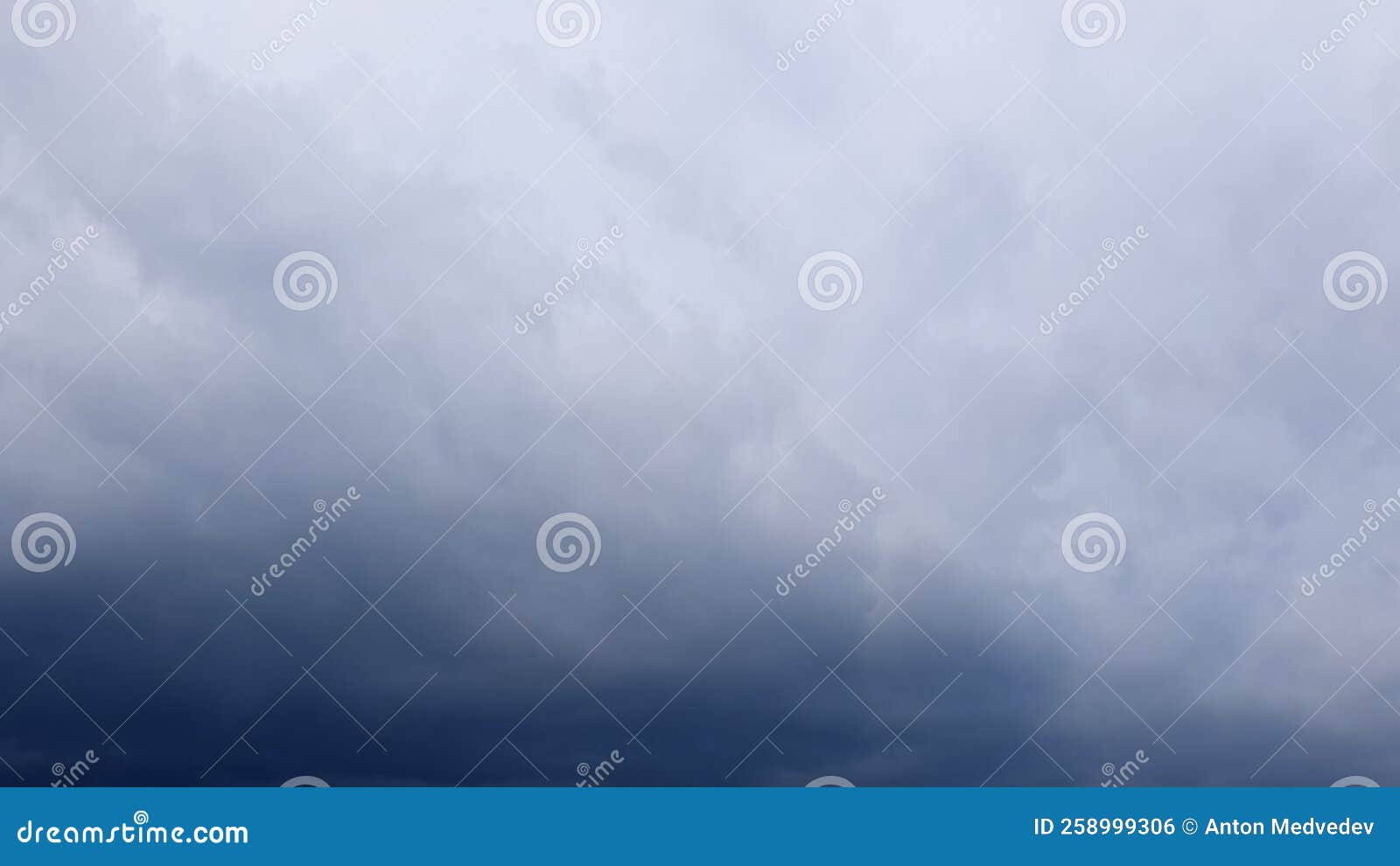 Massive Grey and Blue Overcast Clouds Backdrop for Weather Forecast ...