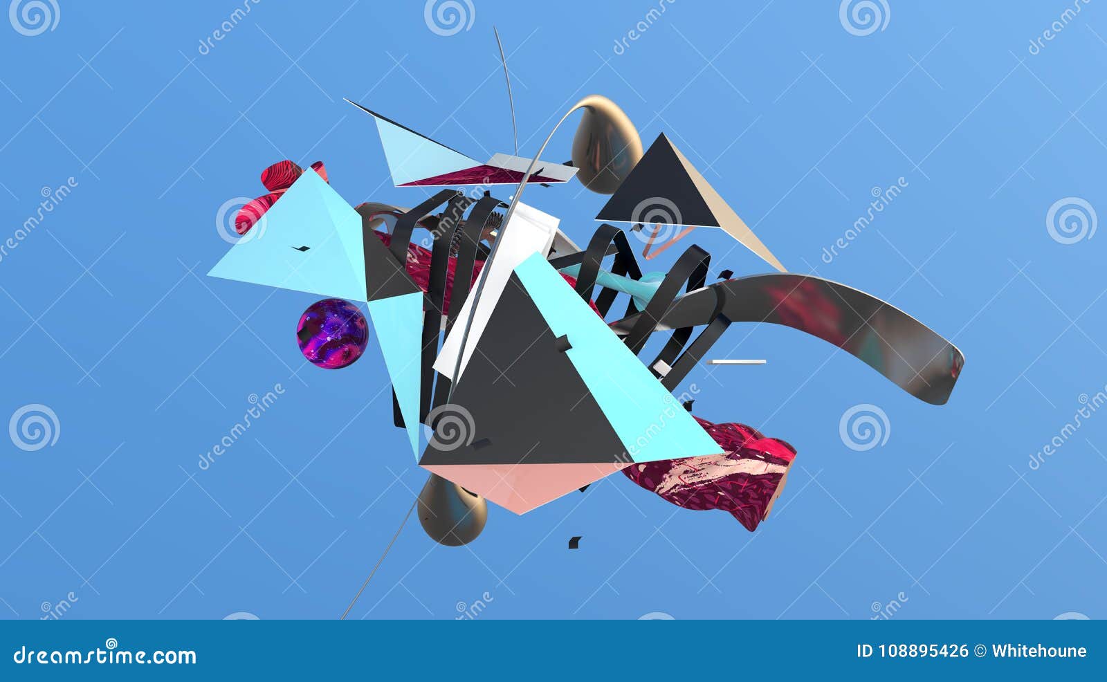 Abstract Geometry Background Stock Photo - Image of card, weird: 108895426