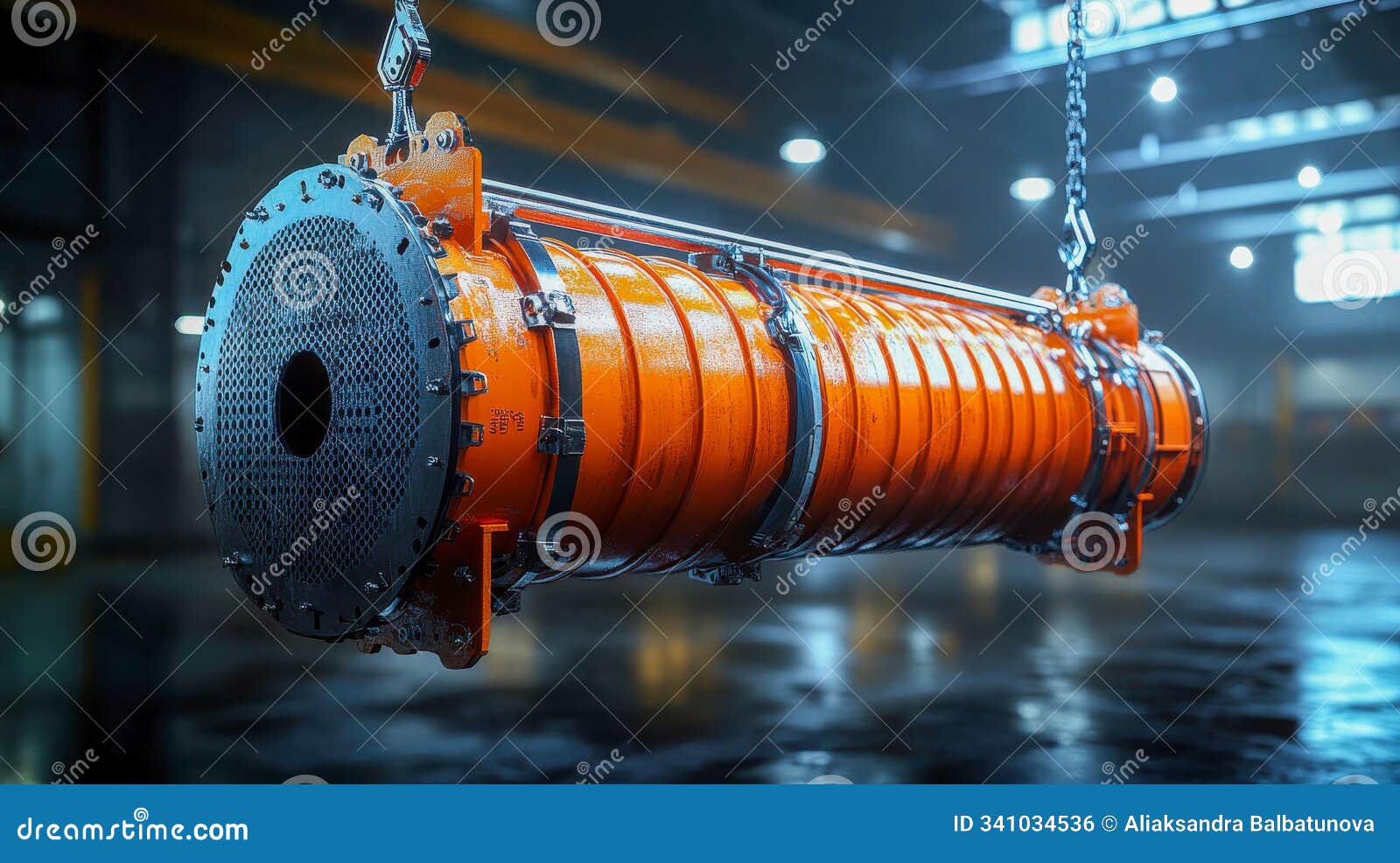 Massive Industrial Switches Inside A Hydroelectric Power Plant For ...