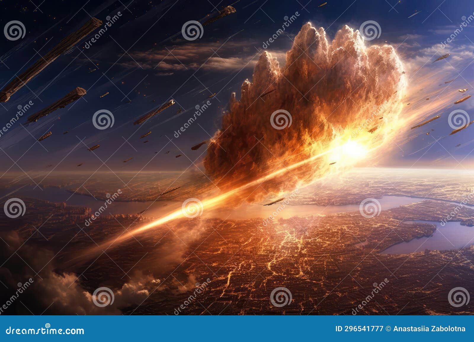 Massive Meteorite Hurtles through the Atmosphere, Creating Sonic Boom ...