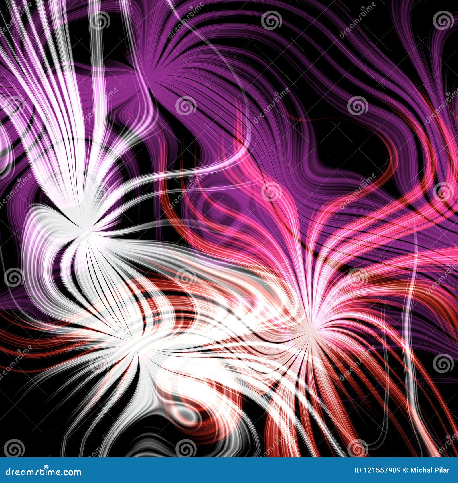 Purple Flash With Rays And Spotlight. Realistic Light Glare, High Loth ...