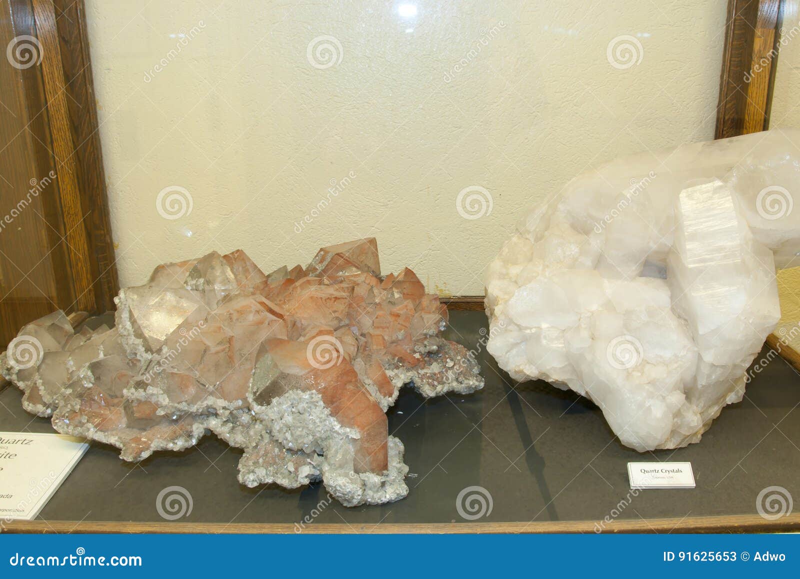 Massive Quartz Crystals stock image. Image of crystals - 91625653
