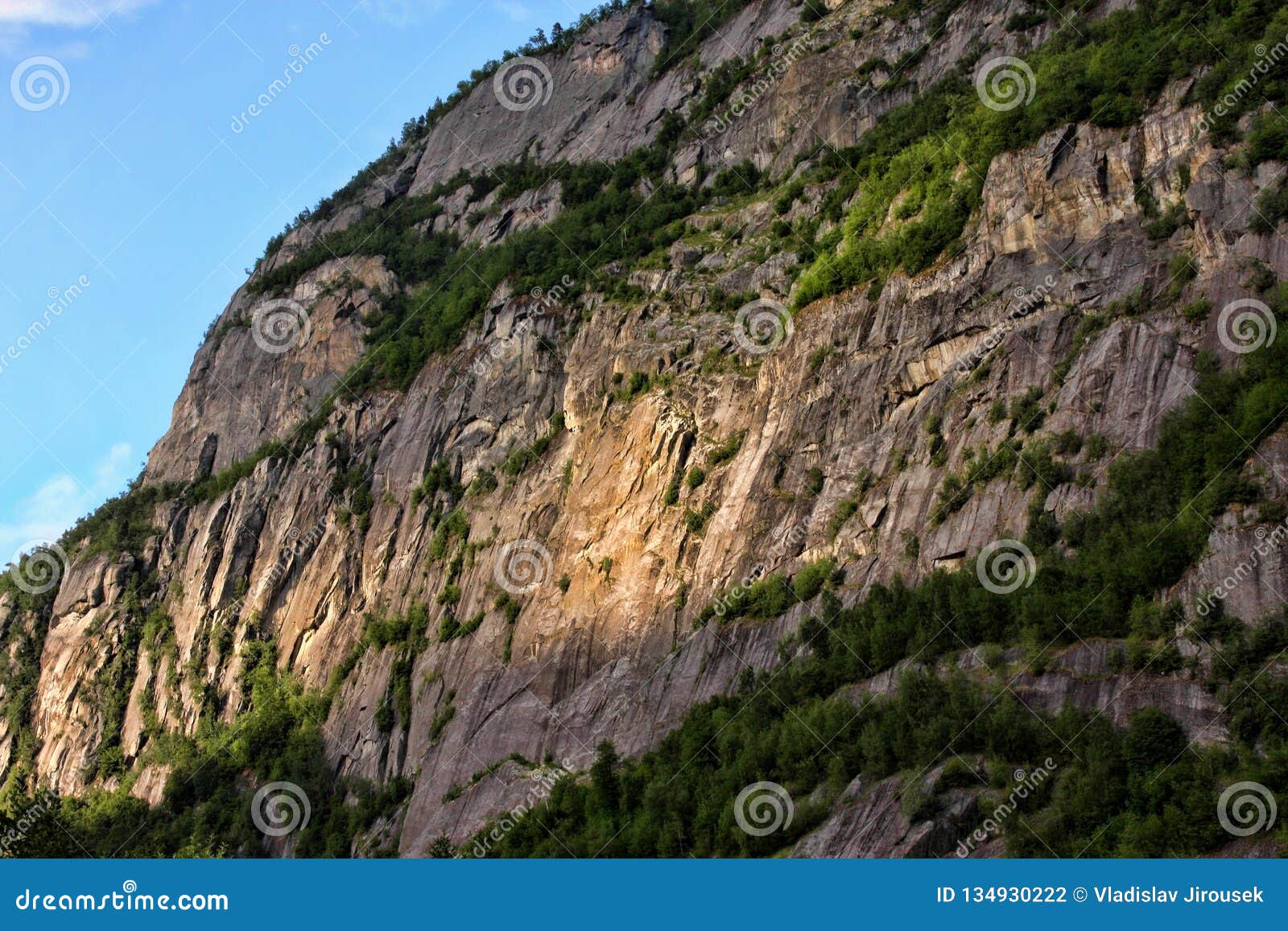 Massive Rock Formations Common in Scandinavia Stock Photo - Image of ...