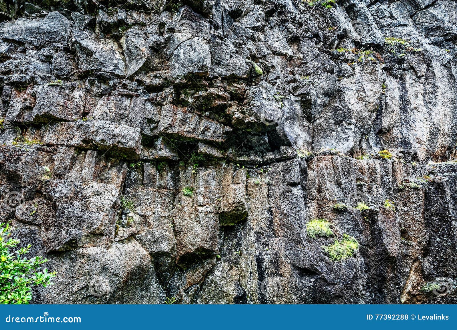 Massive Rocks Background in Iceland Stock Photo - Image of nature ...