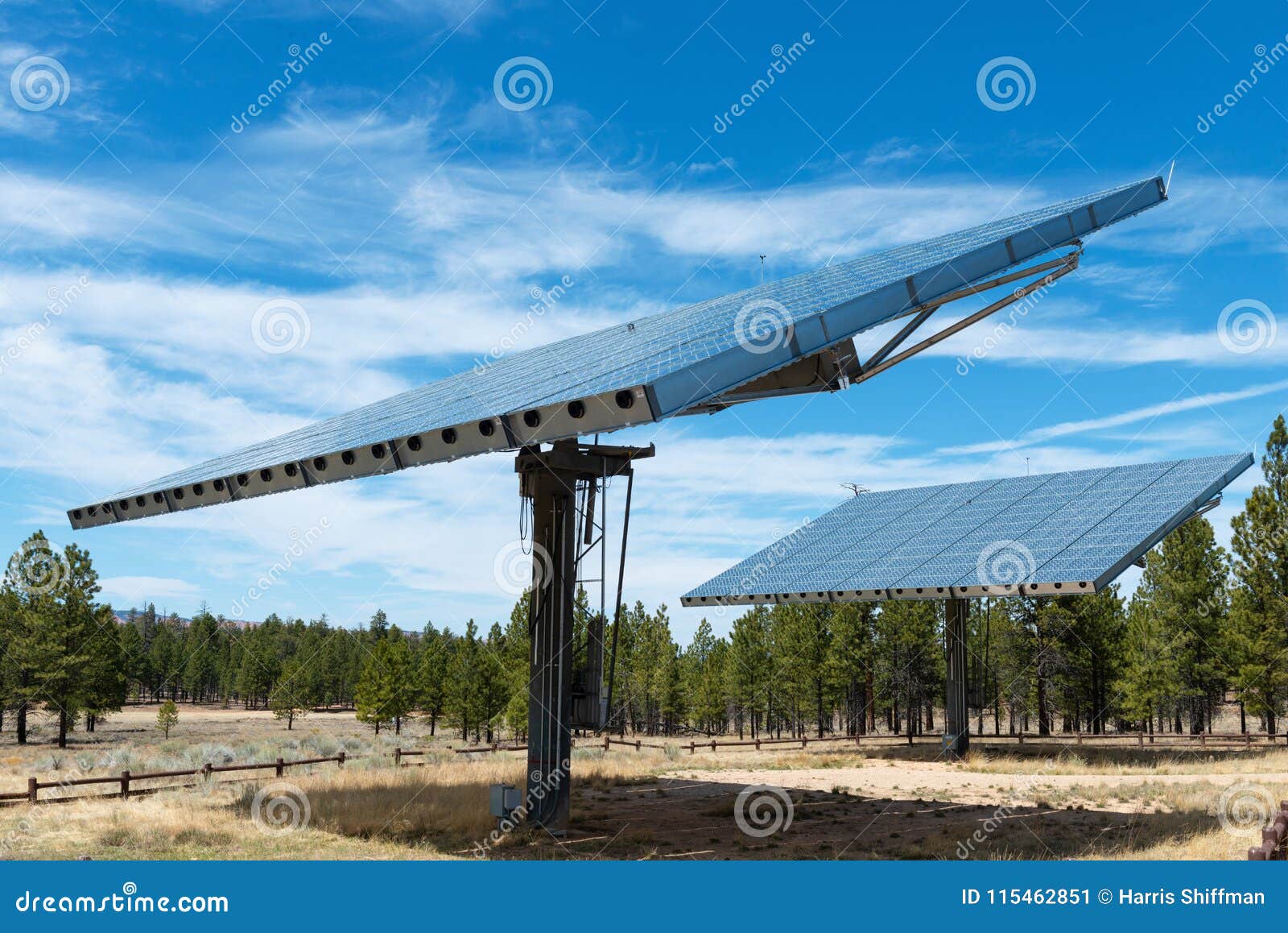 Solar power array stock image. Image of cells, power - 115462851