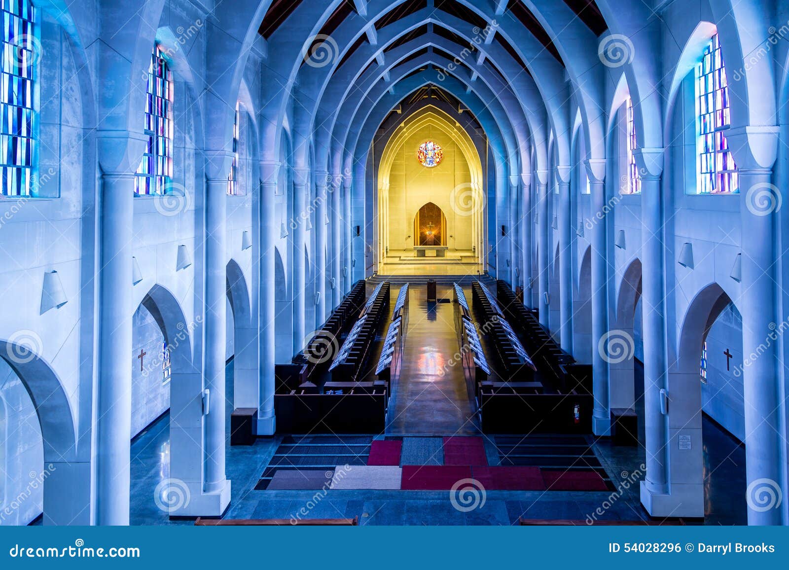Massive Stone Arch Church stock photo. Image of chapel - 54028296