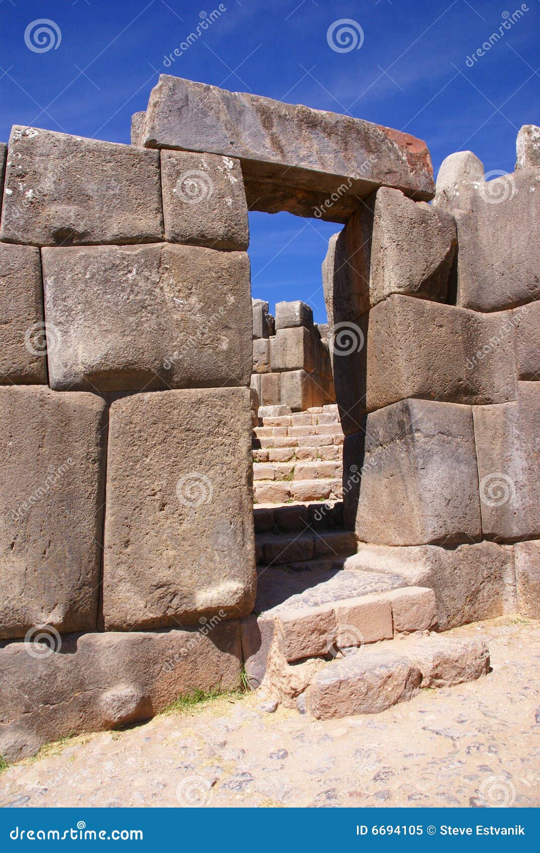 Massive stone gateway stock image. Image of stonework - 6694105