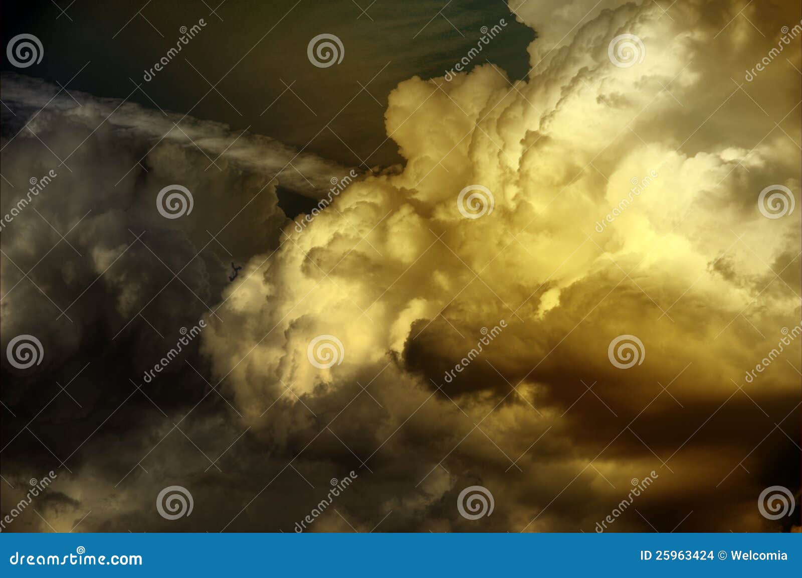 Massive Storm stock photo. Image of lightnings, range - 25963424