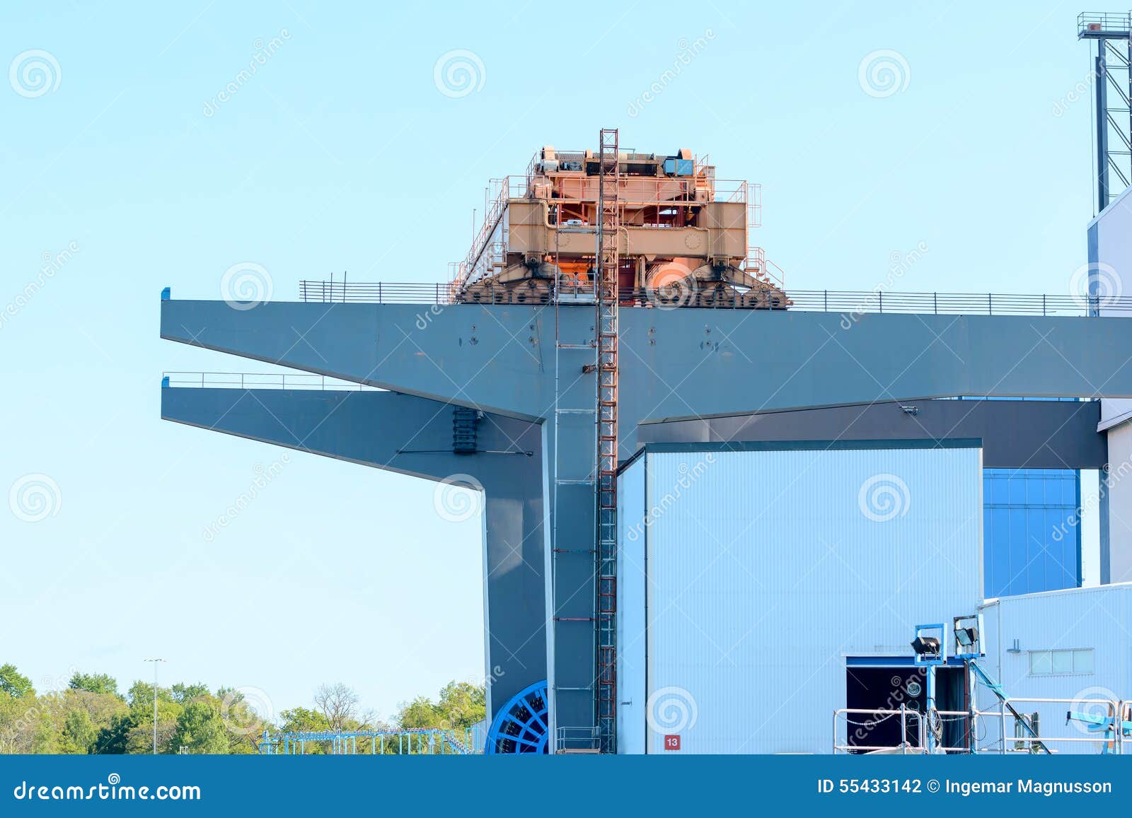 Massive traverse stock photo. Image of industry, mechanized - 55433142