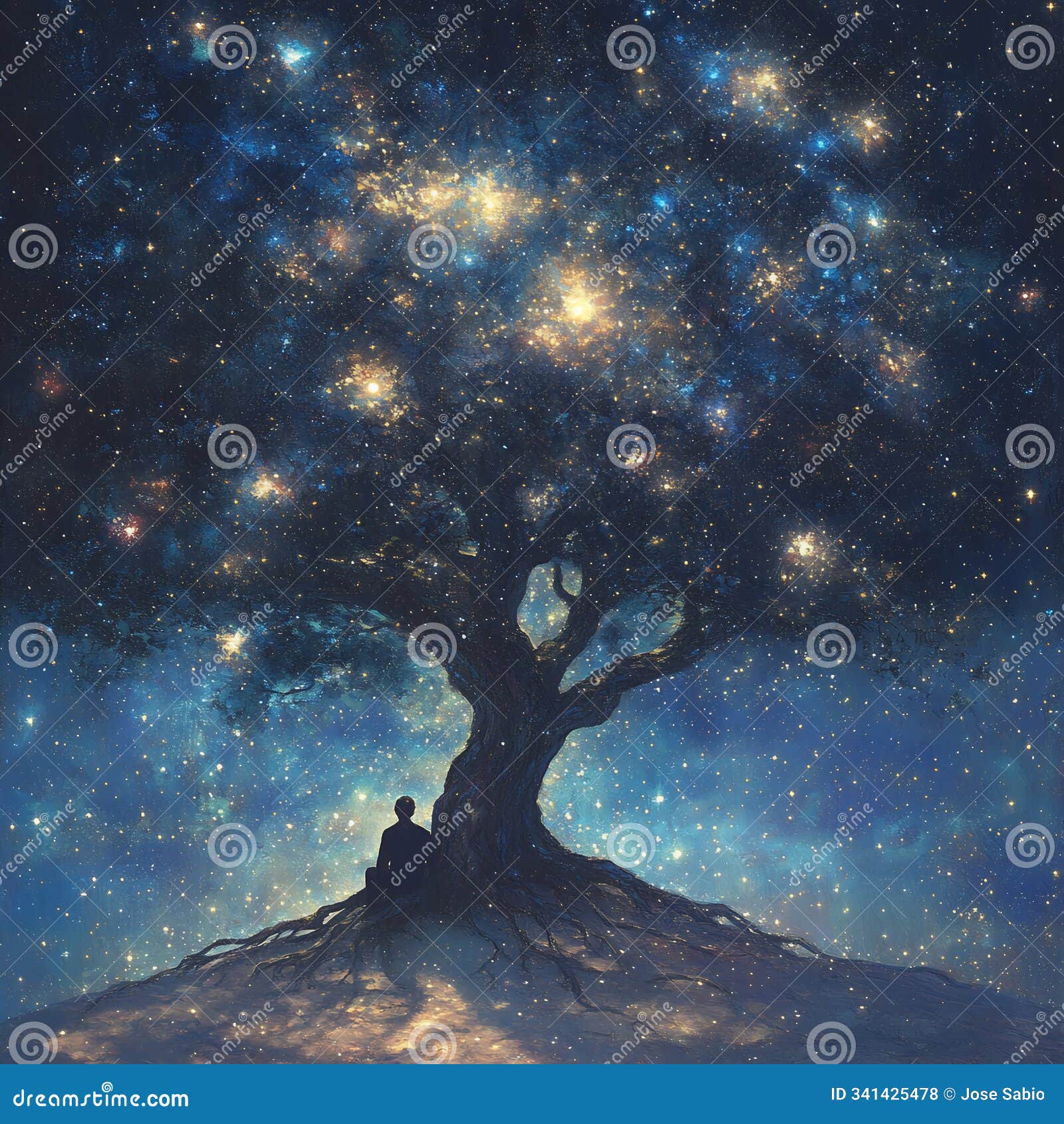 A Massive Tree with Branches Extending Infinitely Upward Floats in the ...