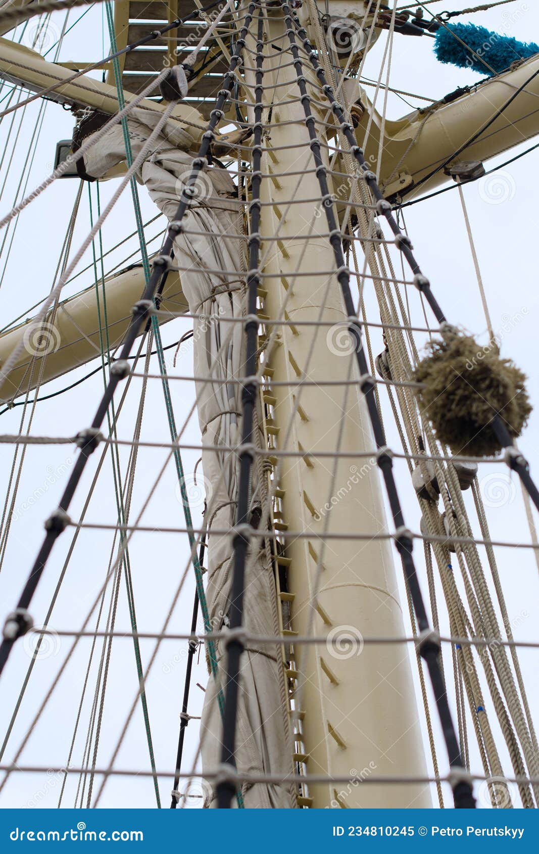 Mast stock image. Image of sail, mast, ocean, vessel - 234810245