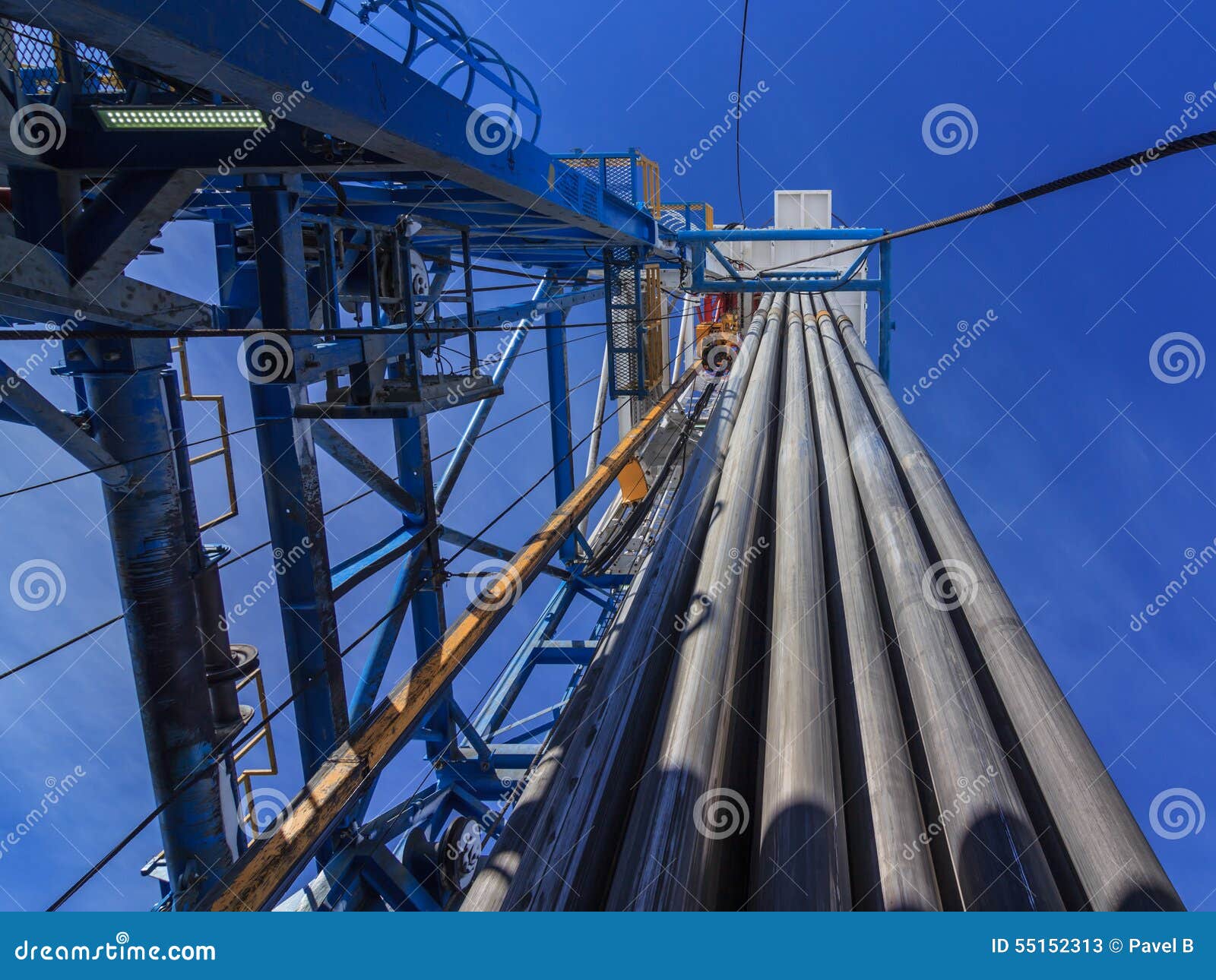 Mast drilling stock image. Image of drilling, iron, pipes - 55152313