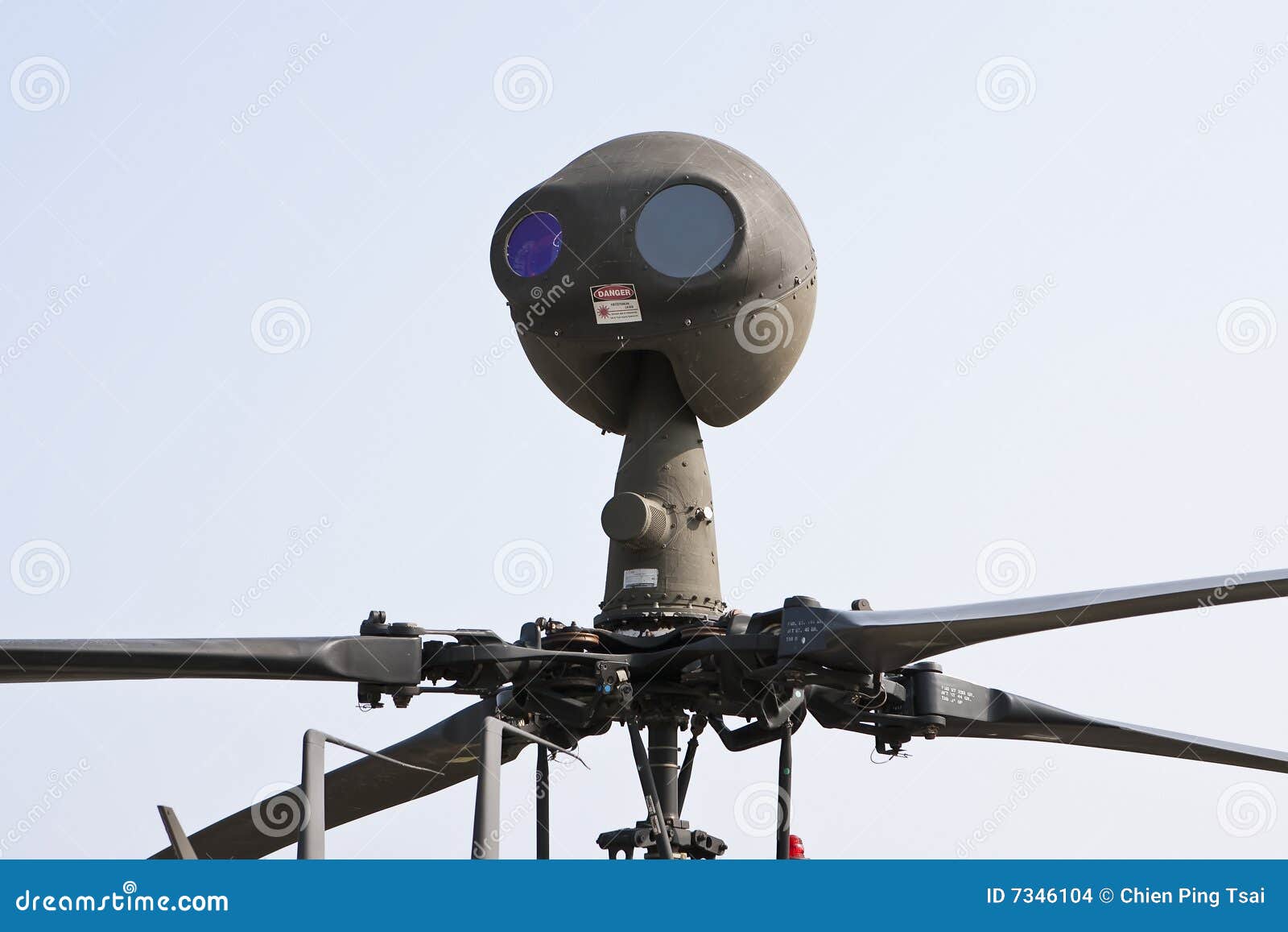 Mast-mounted sight, E.T. stock photo. Image of helicopter - 7346104