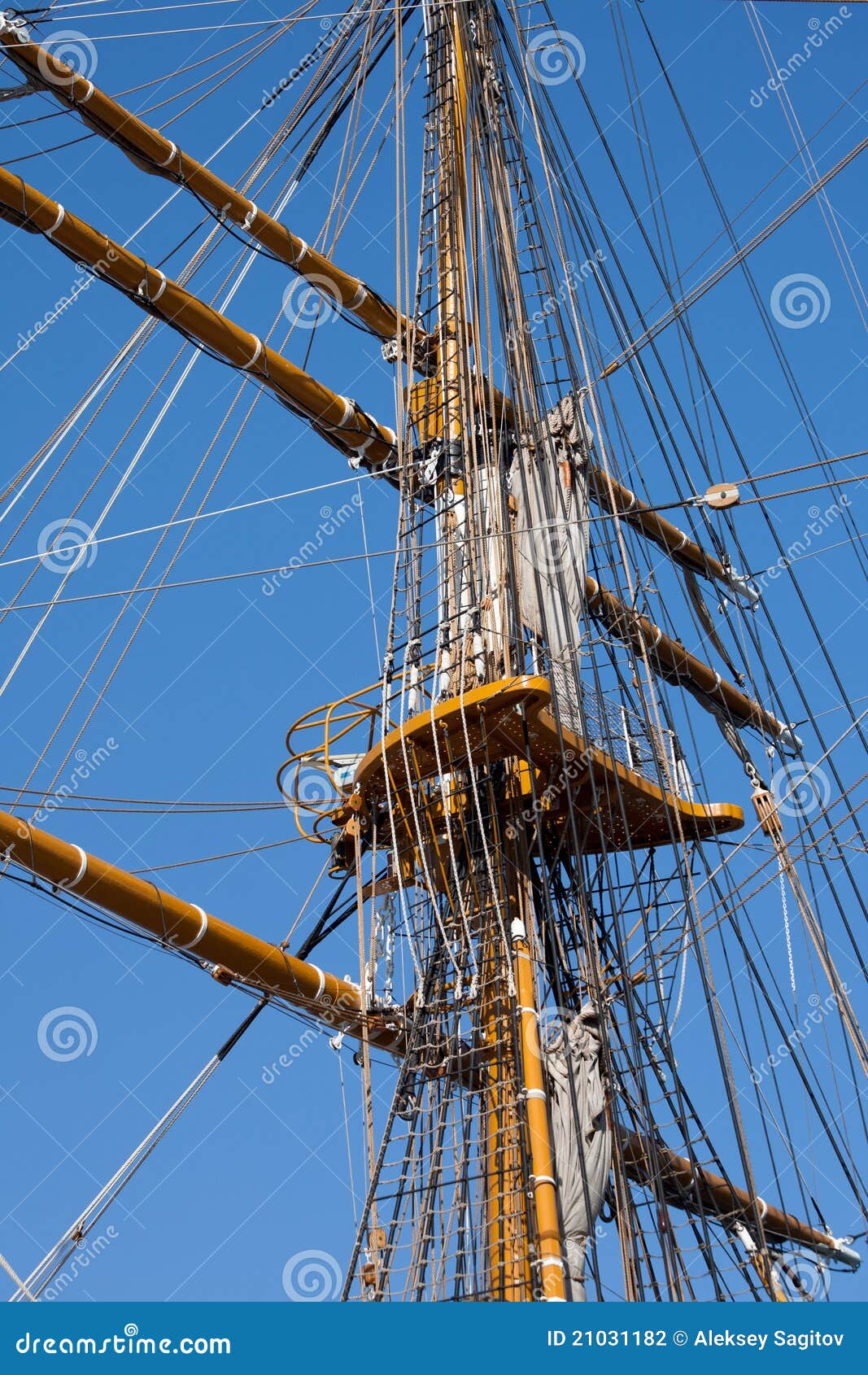 Mast sailing ship stock photo. Image of ropes, rack, obsolete - 21031182