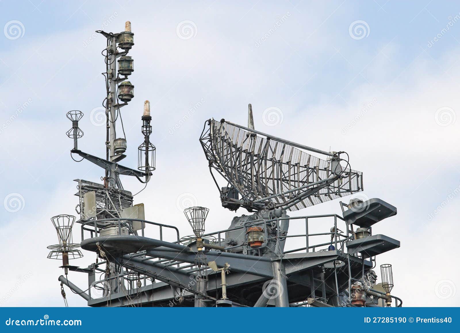 Mast warship stock photo. Image of mast, radio, lighters - 27285190