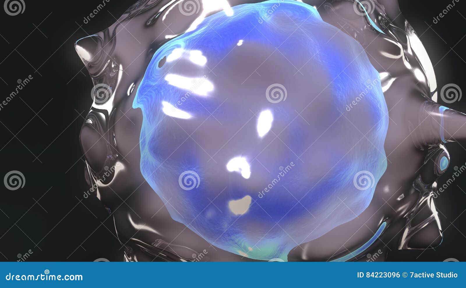 Mastcel of Een Mastocyte, Labrocyte Stock Illustratie - Illustration of ...