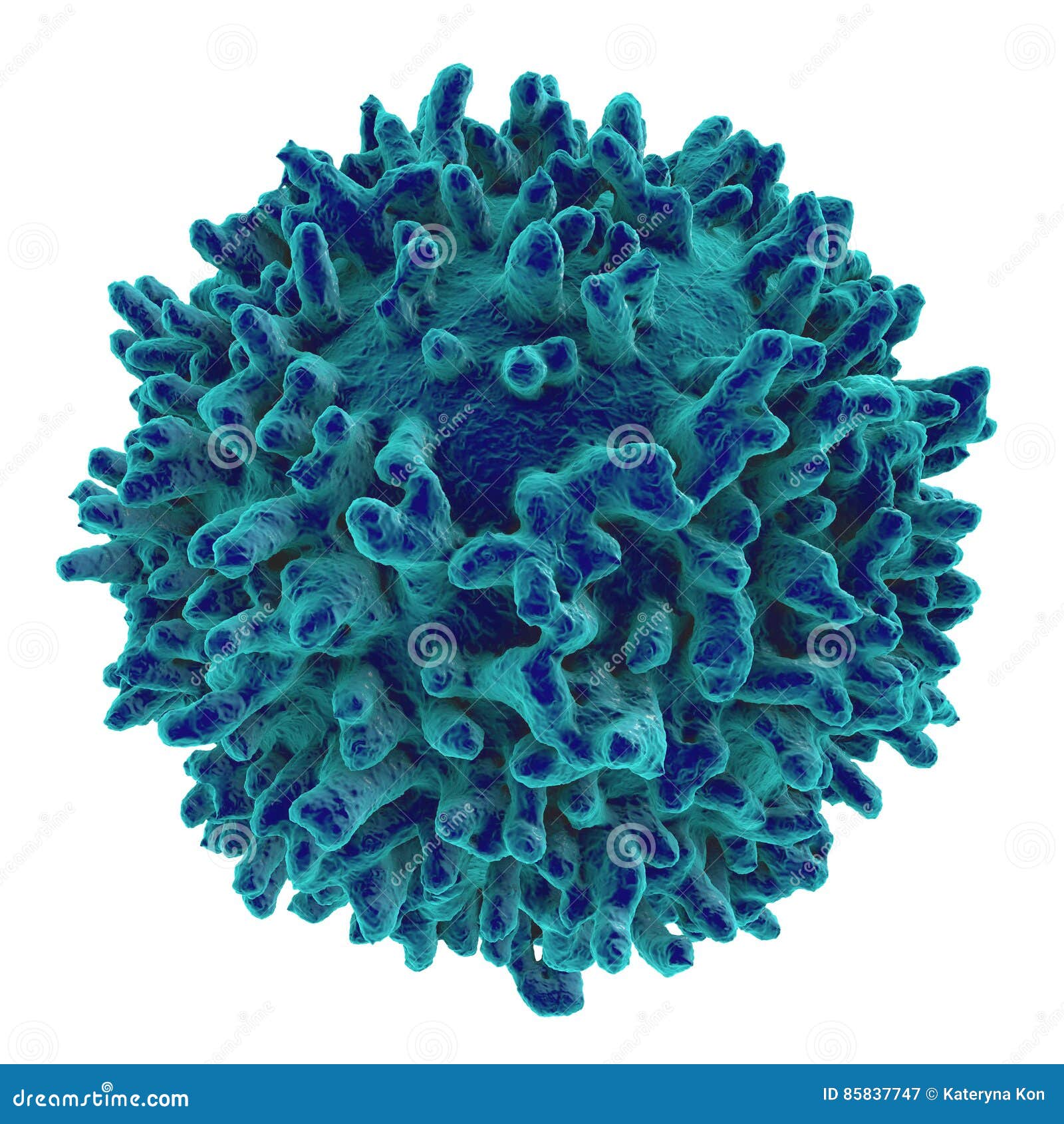 Mastcel of Een Mastocyte, Labrocyte Stock Illustratie - Illustration of ...