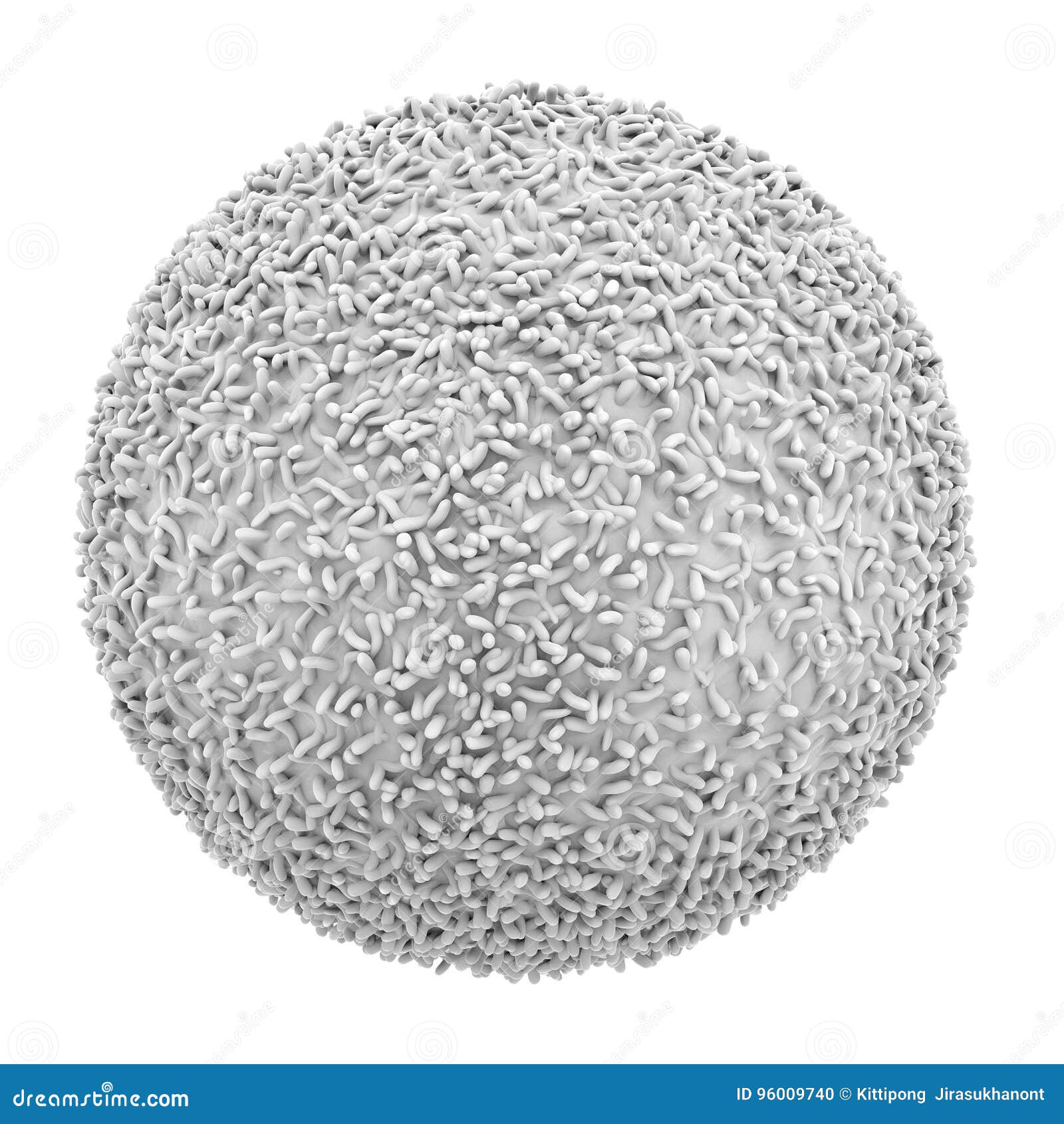 Mastcel of Een Mastocyte, Labrocyte Stock Illustratie - Illustration of ...