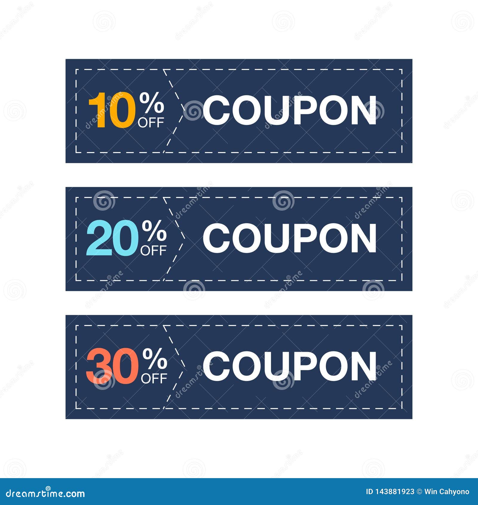 Label Coupon Sale Promotion Vector Stock Vector - Illustration of ...