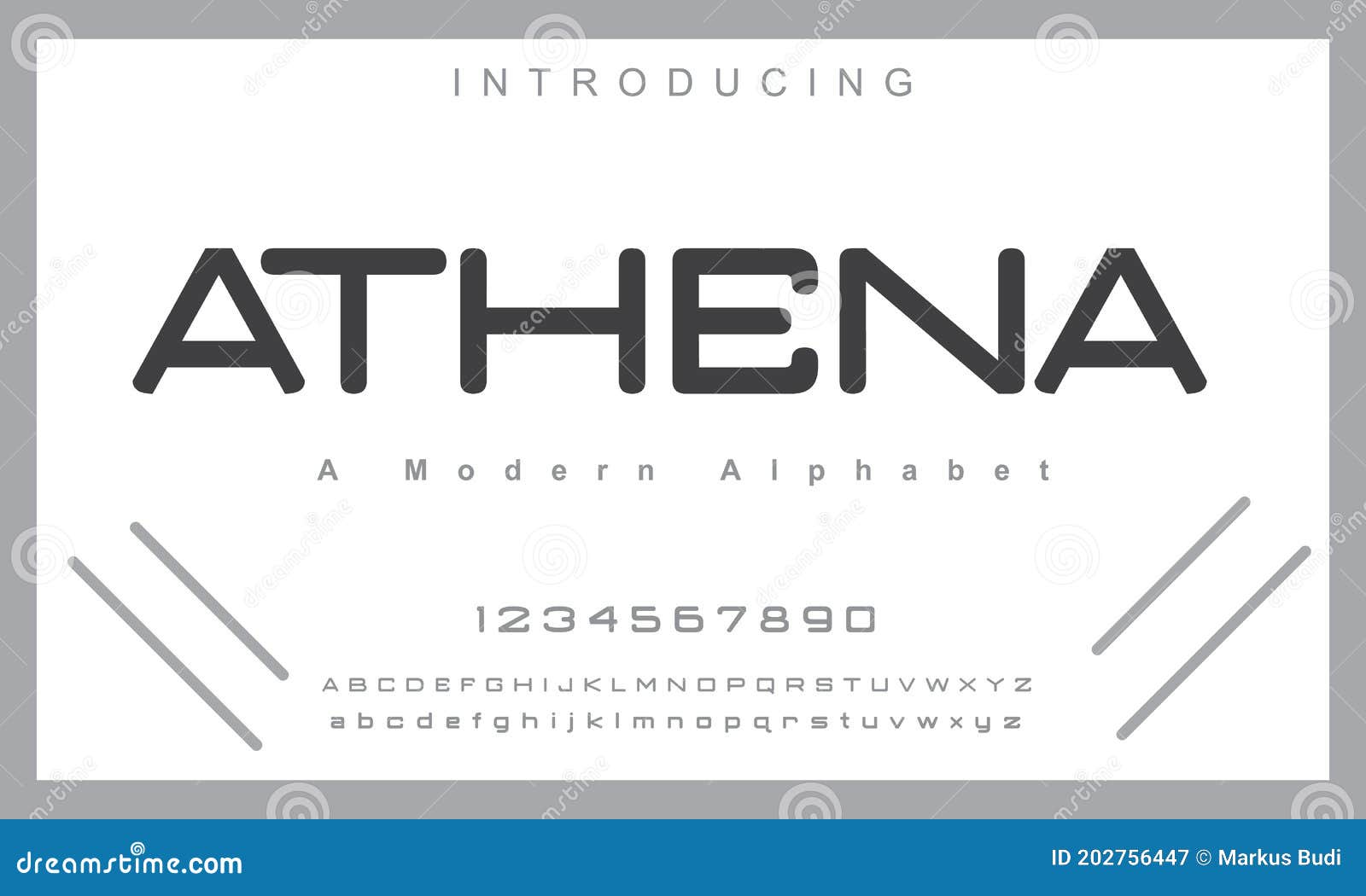 Athena Font. Elegant Alphabet Letters Font and Number Stock Vector ...