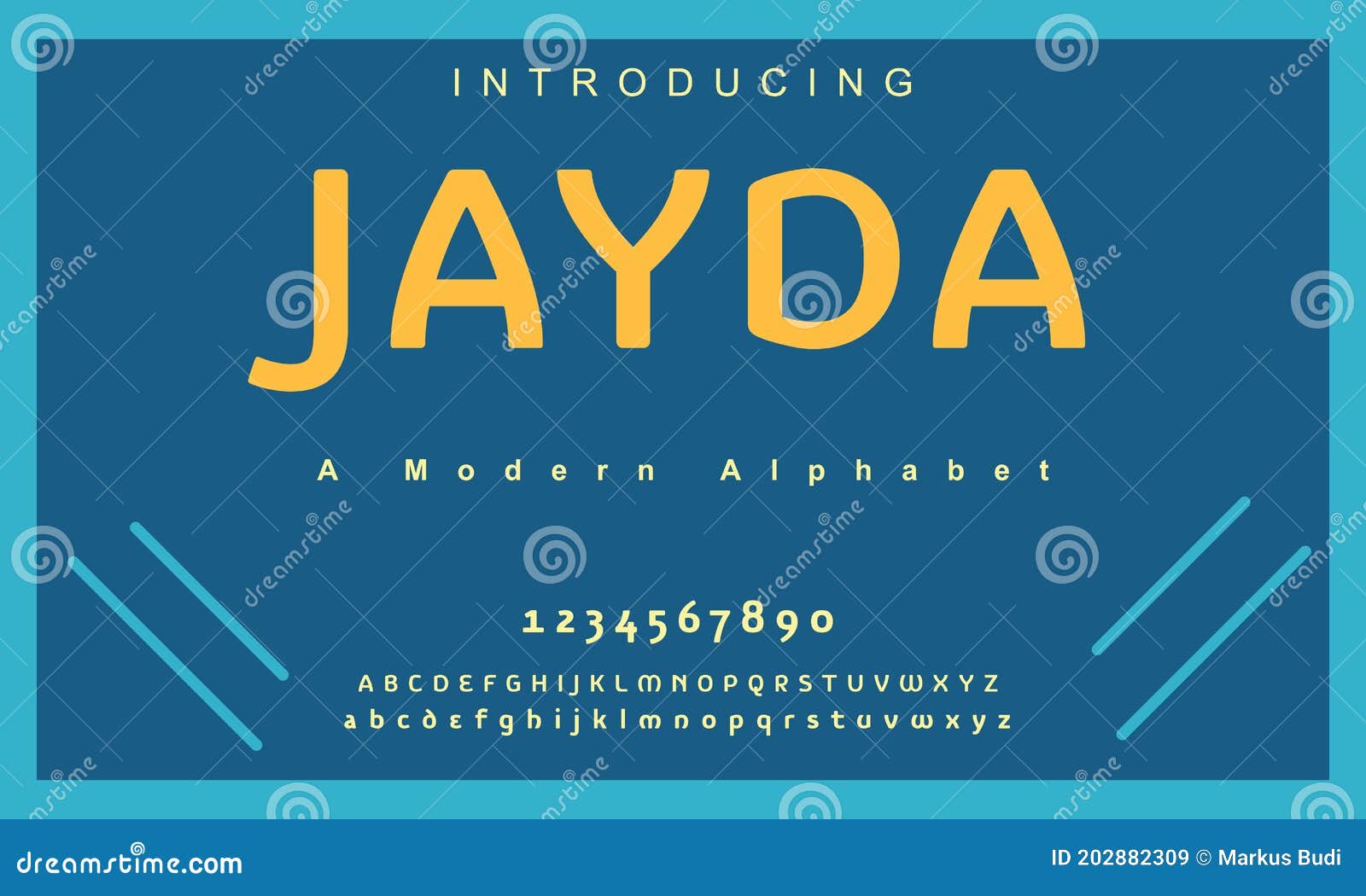 Jayda Font. Elegant Alphabet Letters Font and Number Stock Vector ...