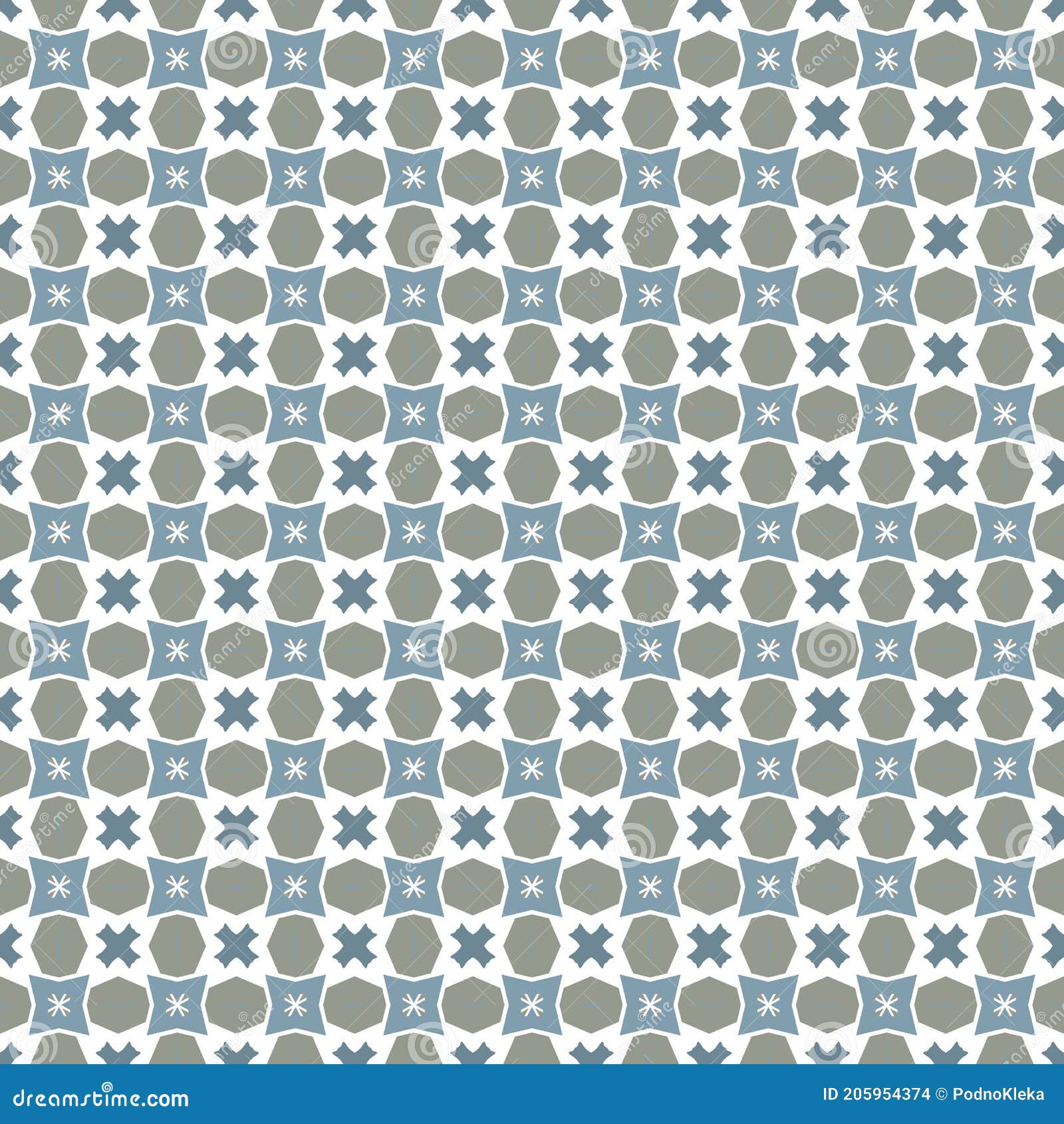 Neutral Colors Snowflake Heraldic Fence Cross Grid Object Texture ...