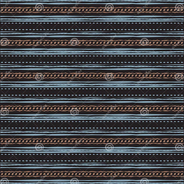 Retro Grunge Geometric Dashed Stitch Thread Embroidery Stripe Seamless ...