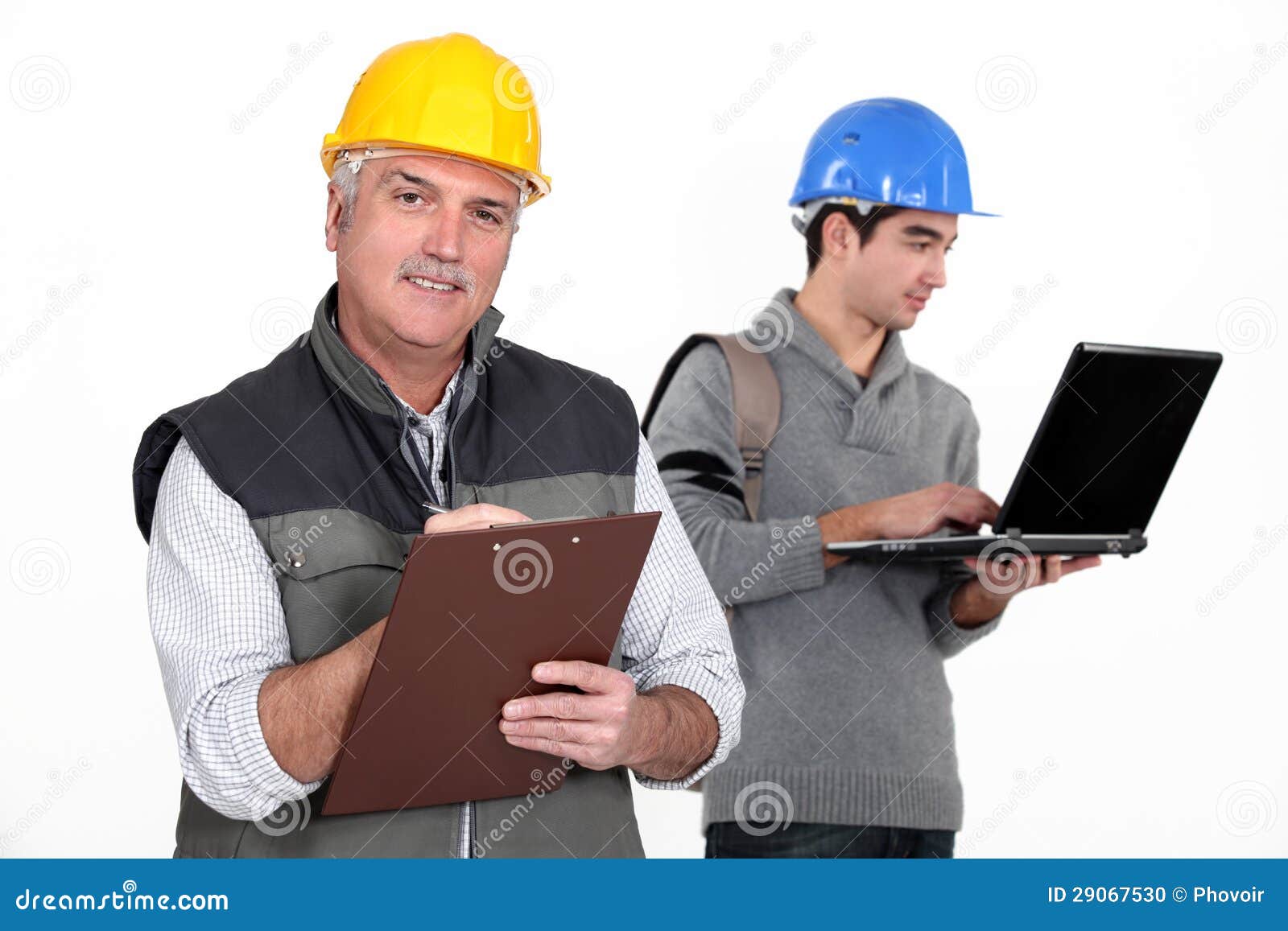 Master and apprentice stock photo. Image of portrait - 29067530