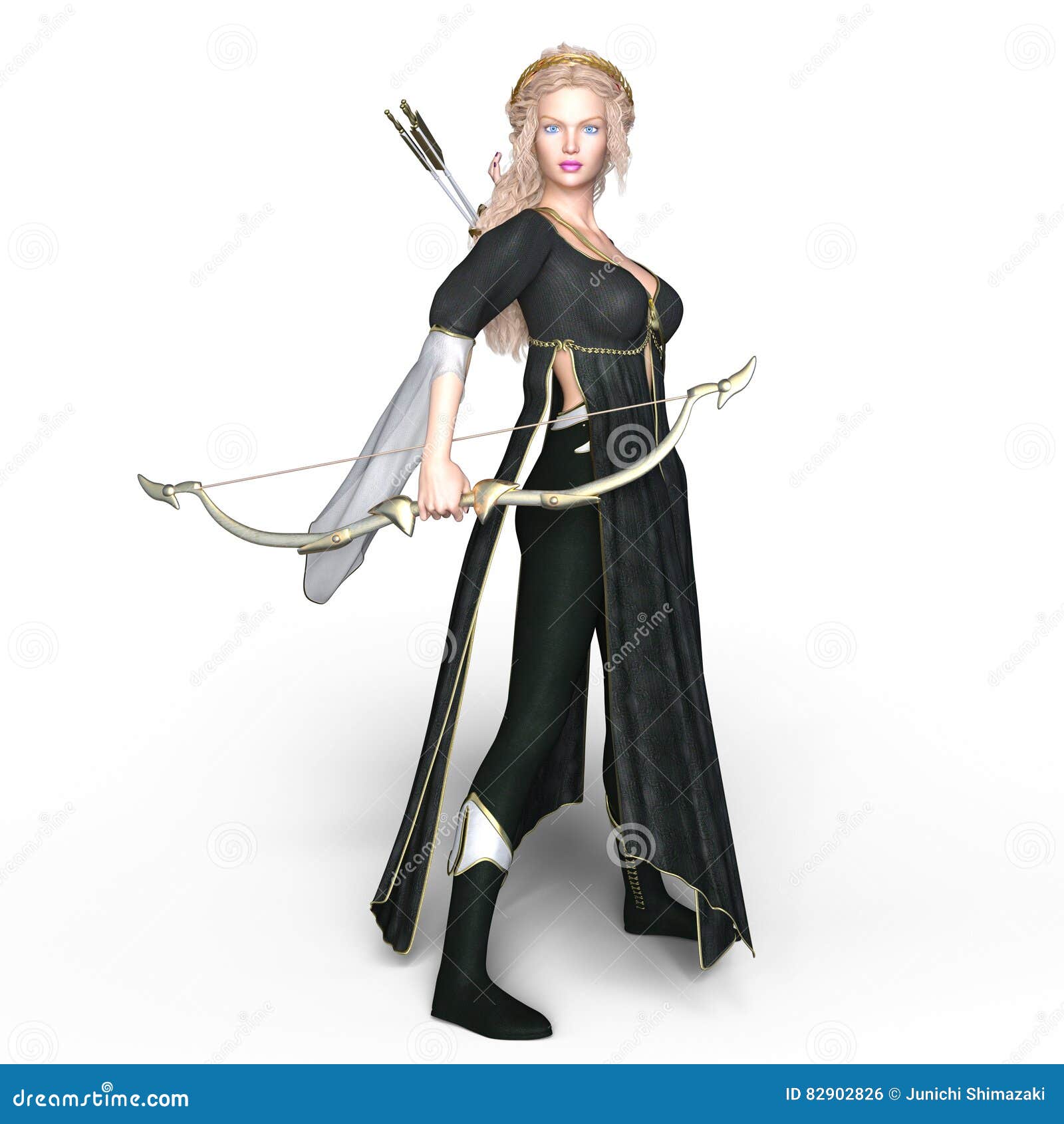 Master archer stock illustration. Illustration of arrow - 82902826
