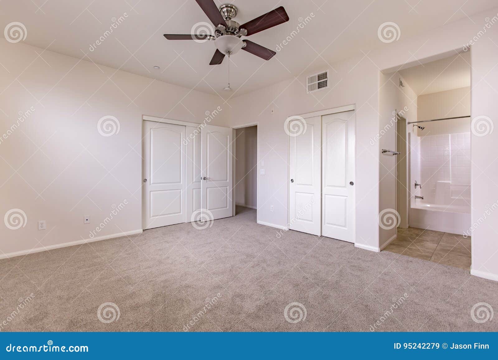 Empty Master Bedroom