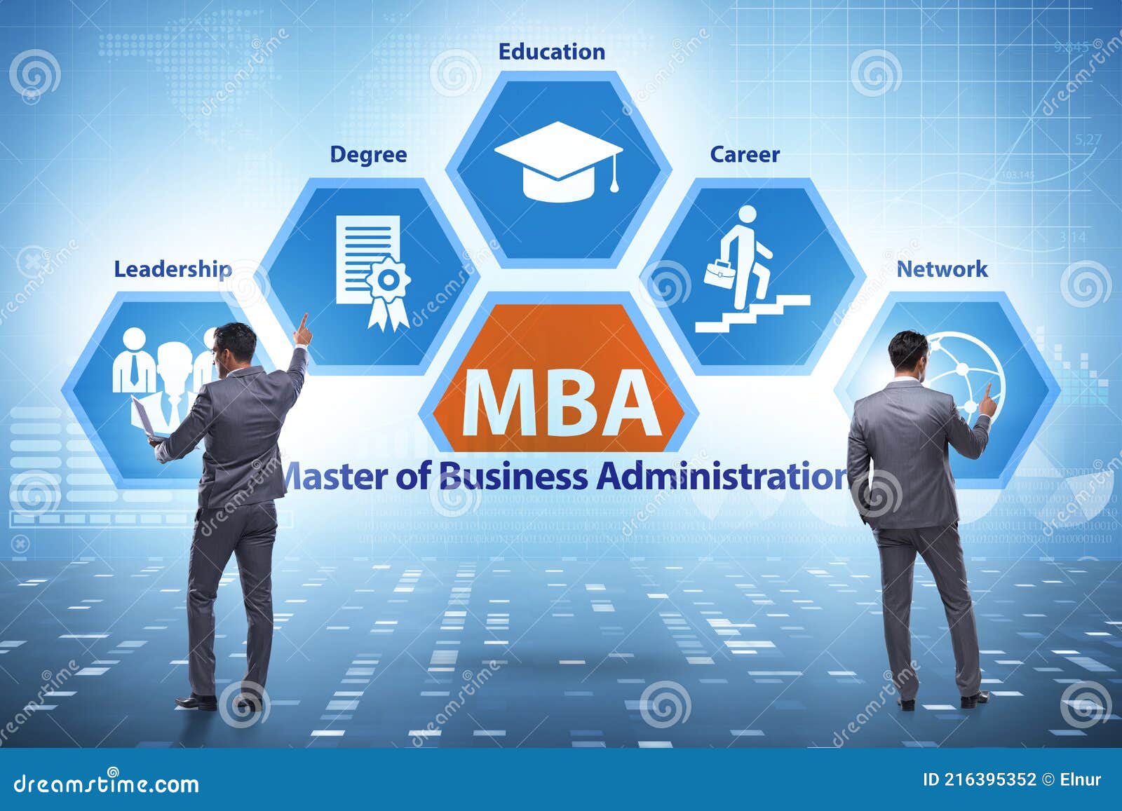 Master of Business Administration Mba Concept Photo stock - Image du ...