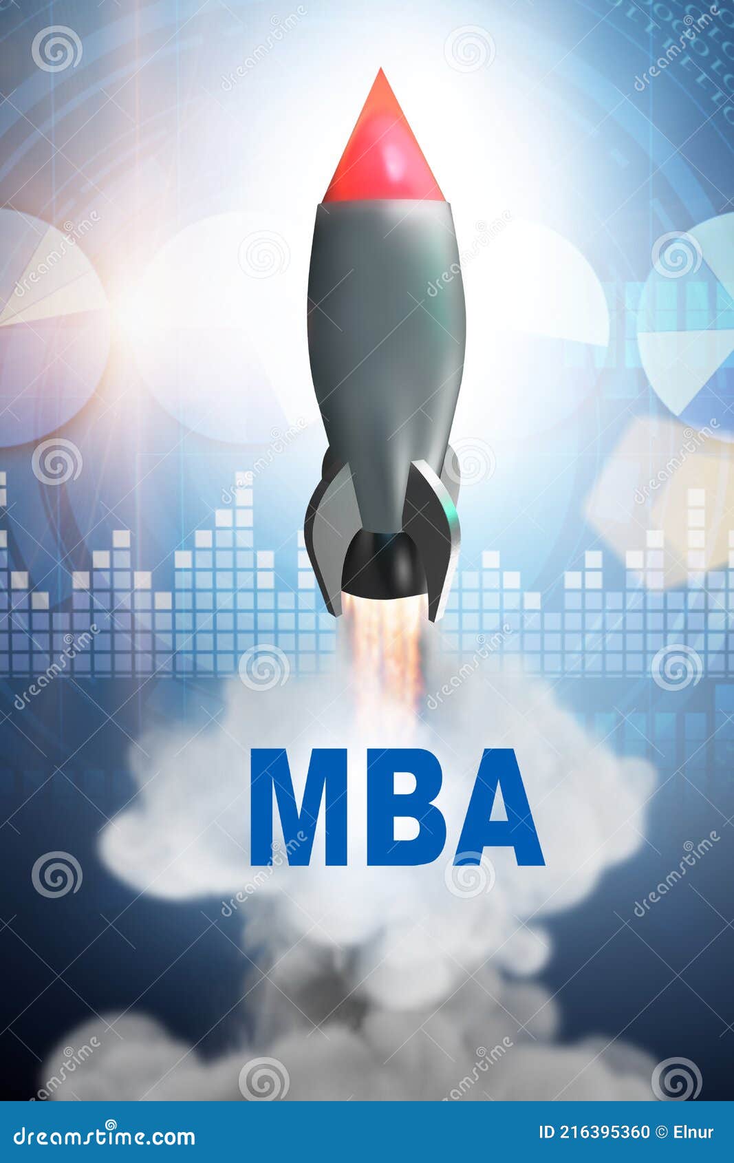 Master of Business Administration MBA Concept Stock Photo - Image of ...