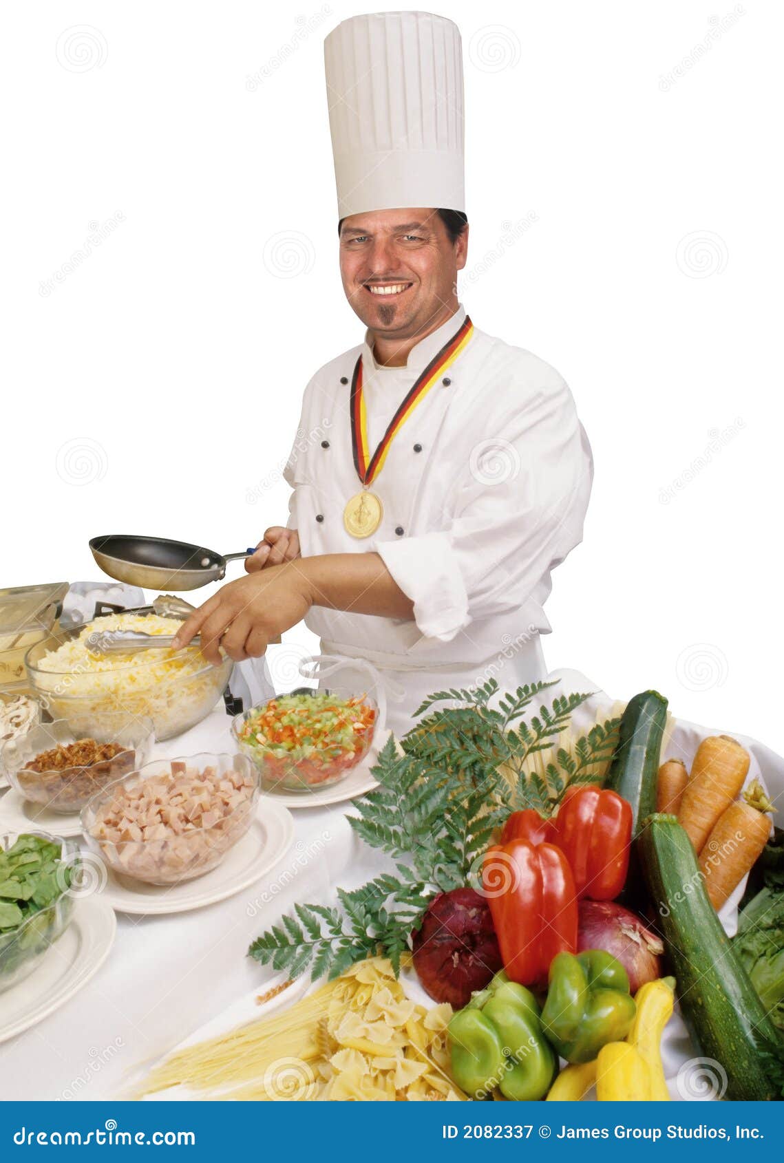 Master Chef stock image. Image of peppers, culinary, isolated - 2082337