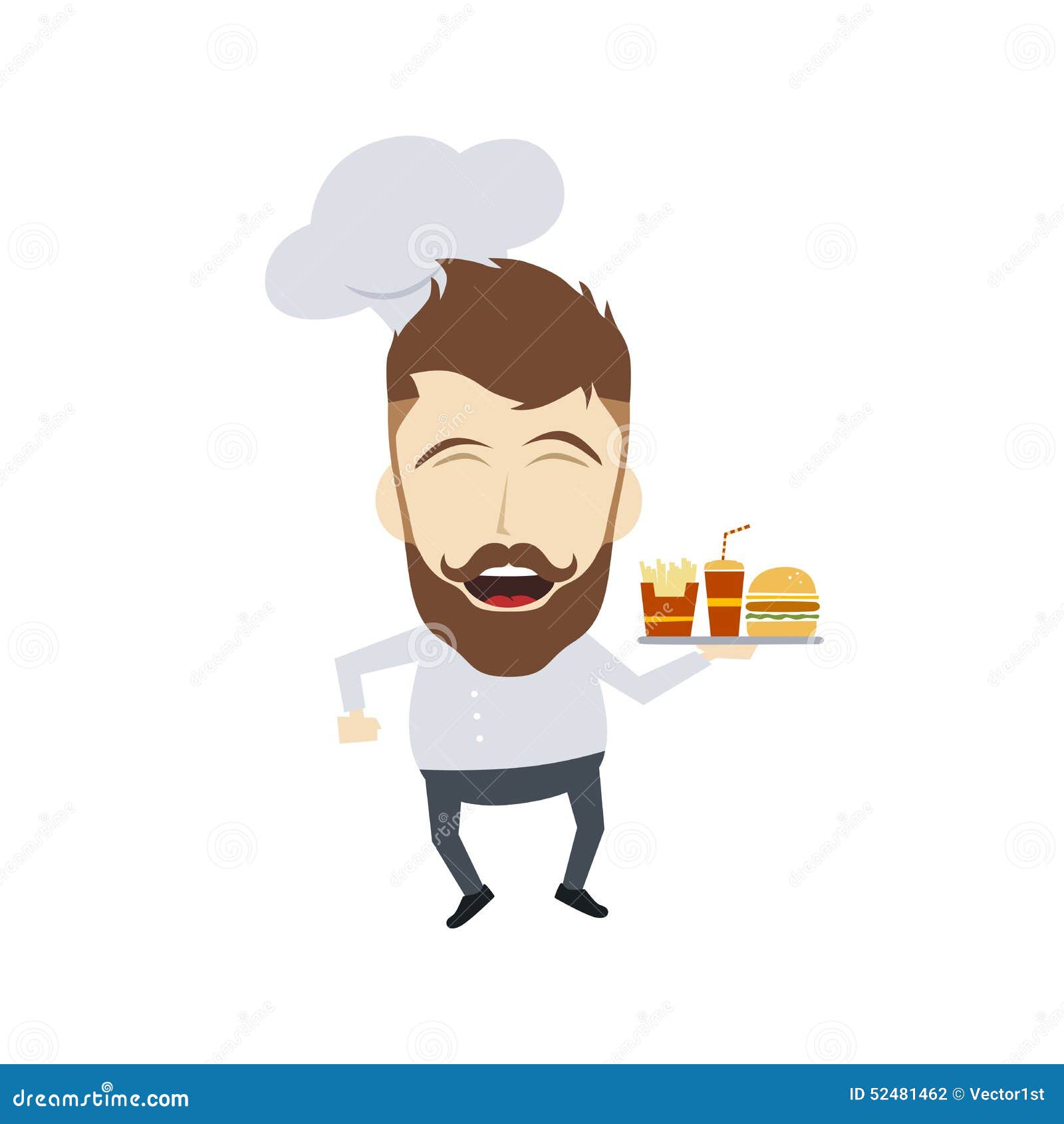 Master chef cartoon stock vector. Illustration of kitchen - 52481462