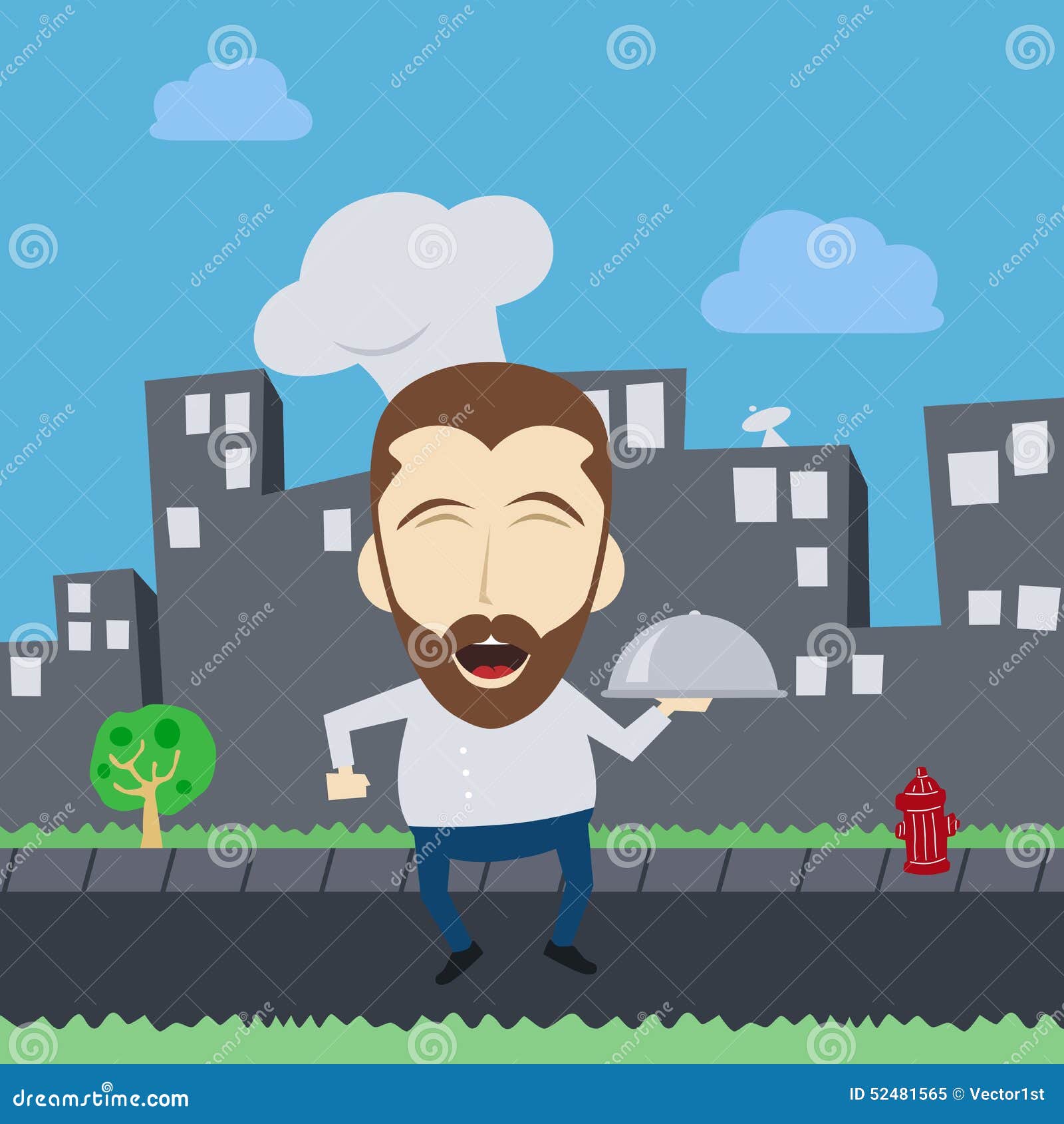 Master chef cartoon stock vector. Illustration of chef - 52481565