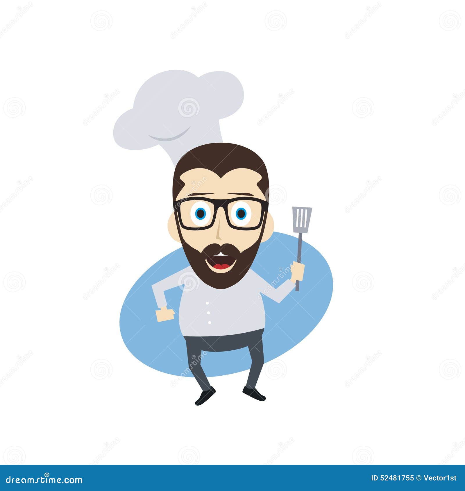 Master chef cartoon stock vector. Illustration of kitchen - 52481755