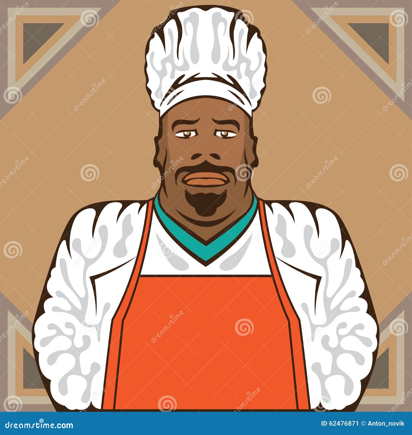 Master Chef Cartoon Vector Illustration | CartoonDealer.com #52481414