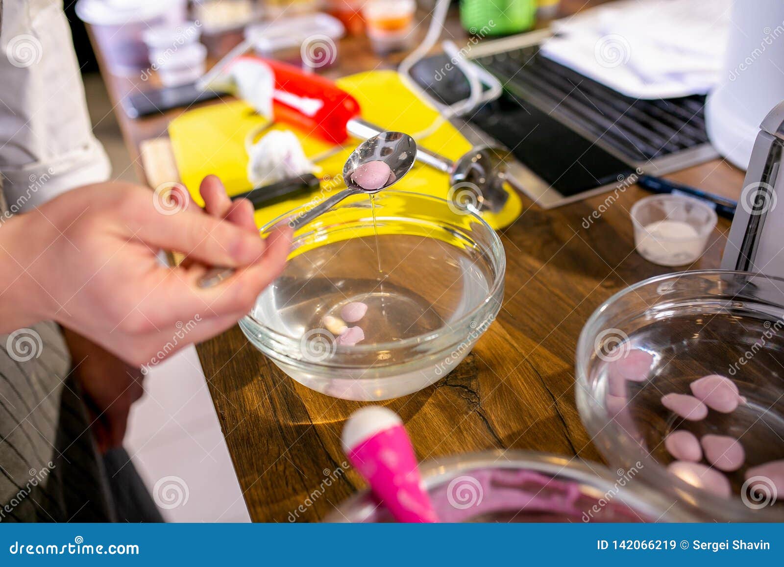 Master Class in the Kitchen. the Process of Cooking. Step by Step ...