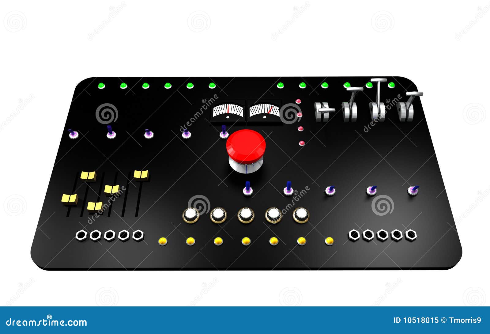 Master control panel stock illustration. Illustration of evil - 10518015