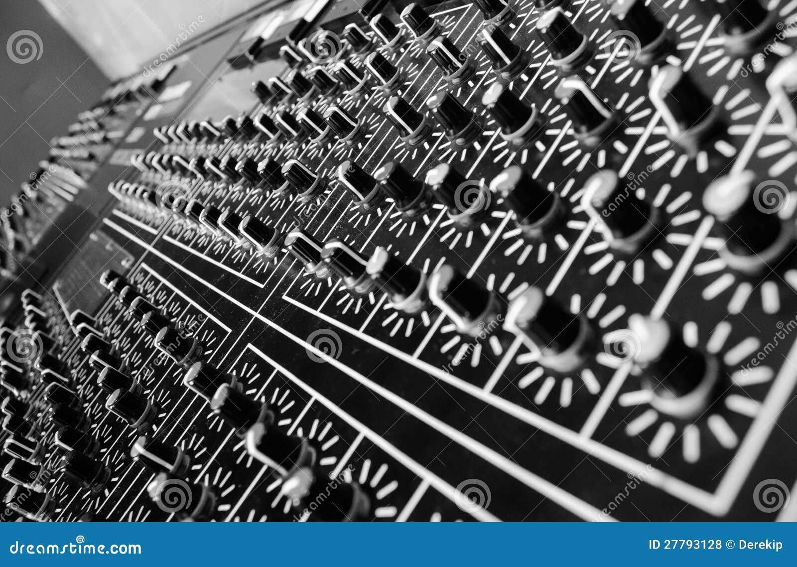 Master Control Unit in Studio Stock Photo - Image of music, studio ...