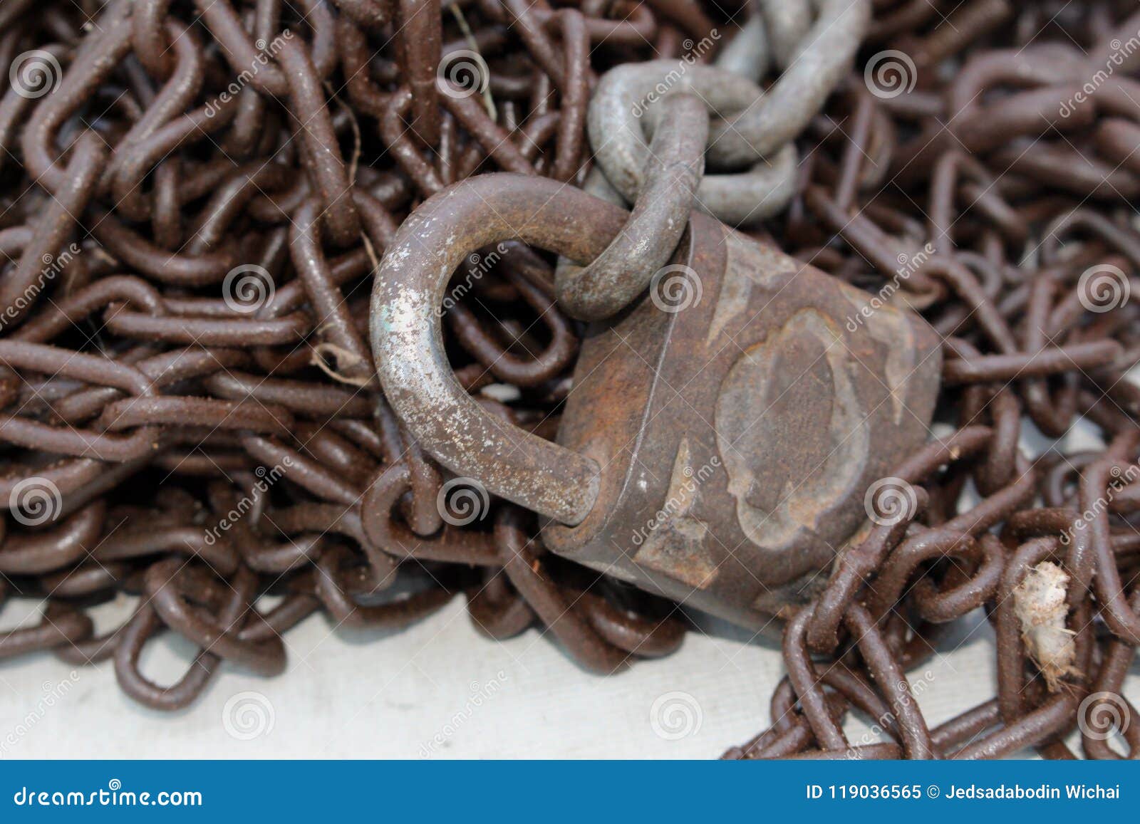 Master key on chain stock image. Image of safe, metal - 119036565