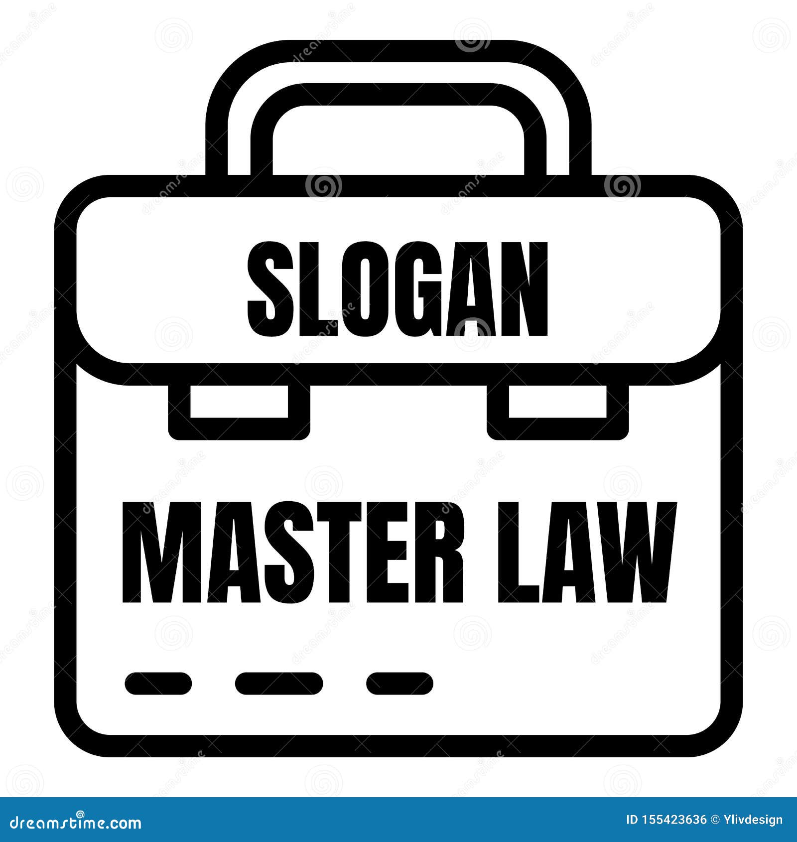 Master Law Icon, Outline Style Stock Vector - Illustration of lawyer ...