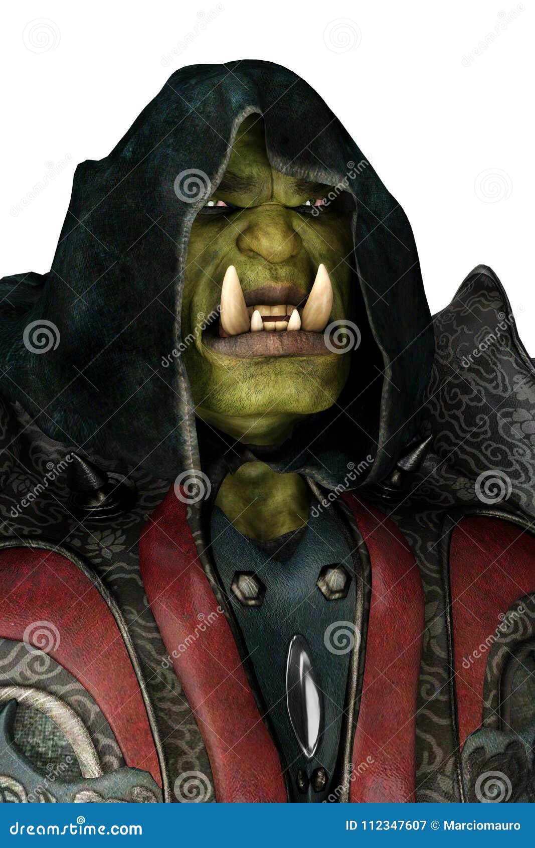 Portrait Of A Master Chef Clipart Vector On White Background ...