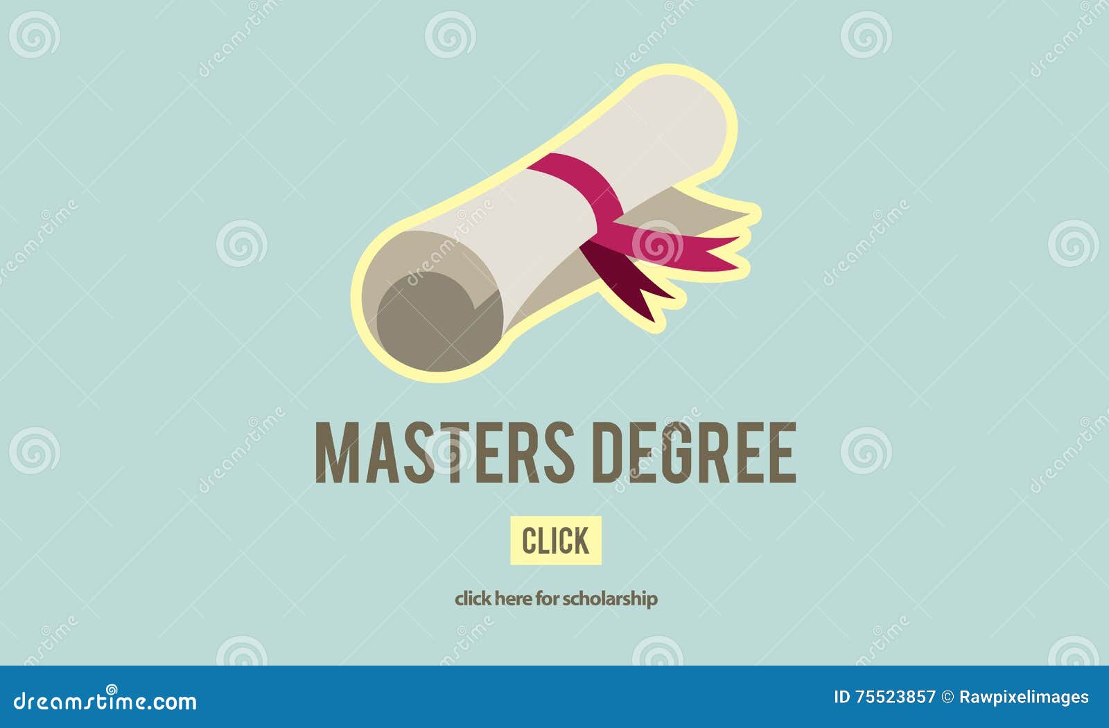 Master S Degree Knowledge Education Graduation Concept Stock ...