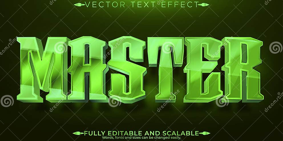 Master Text Effect, Editable Japan and Sensei Text Style Stock ...