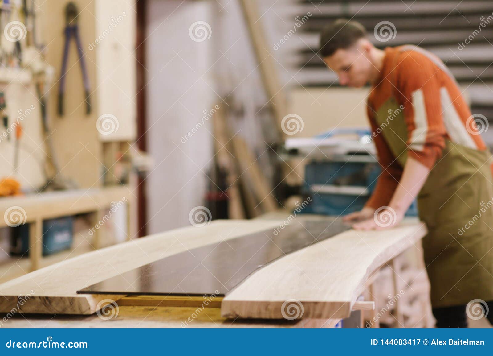 The Master Works on a Surface Grinding Machine Stock Image - Image of ...