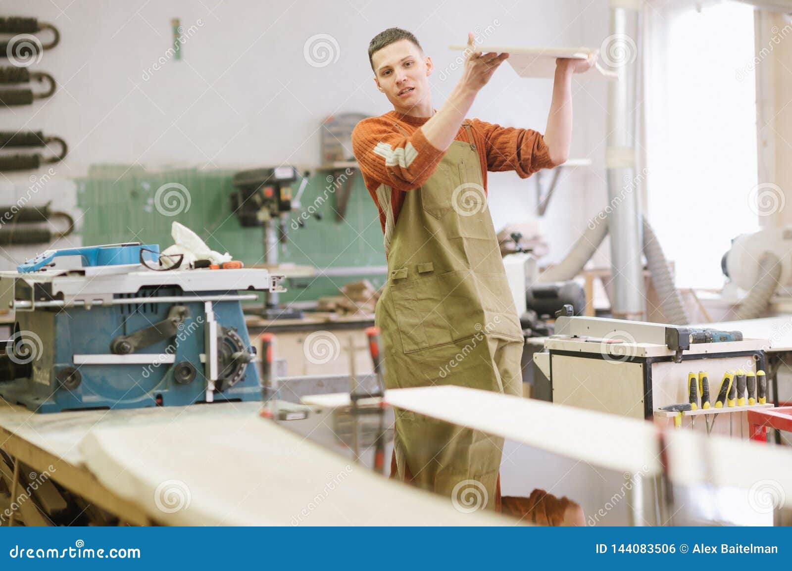 The Master Works on a Surface Grinding Machine Stock Photo - Image of ...