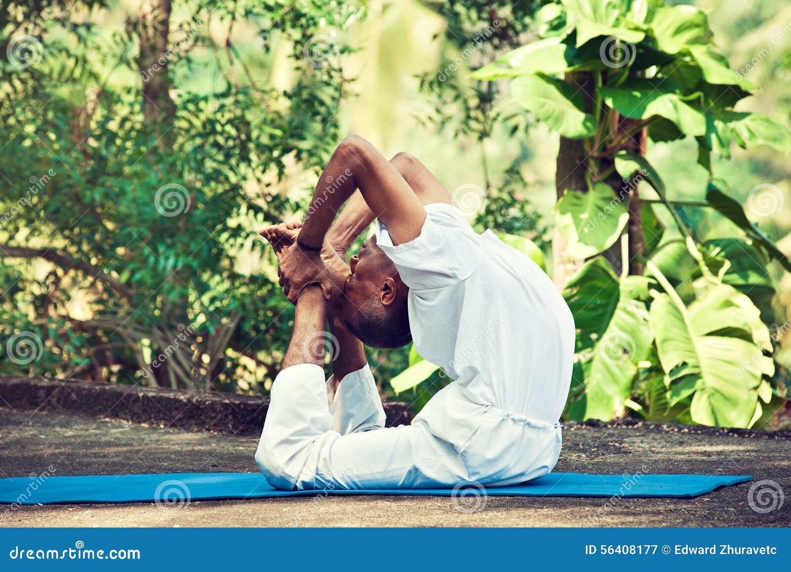 Master of yoga in india. stock image. Image of flexibility - 56408177
